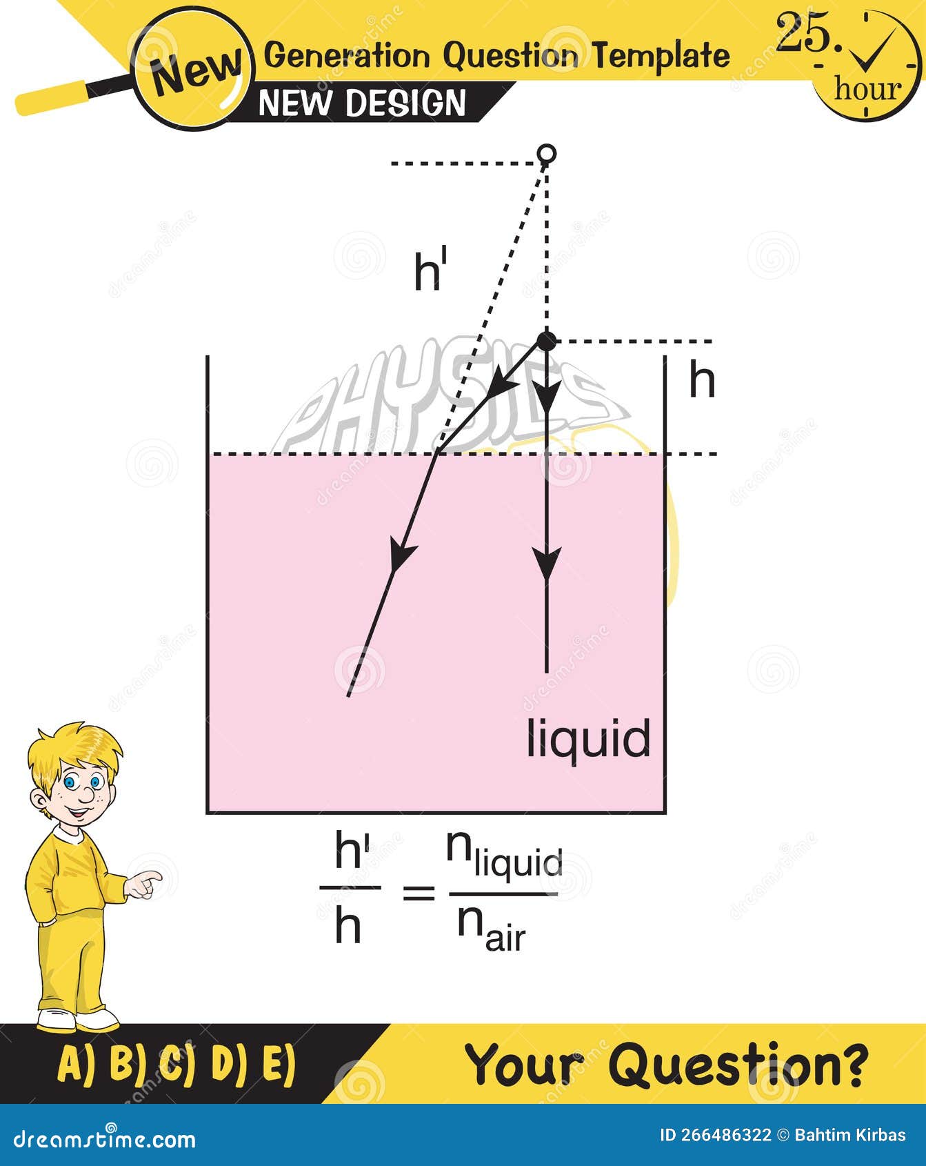 Physics, Light and Enlightenment, Refraction of Light, Convex and ...
