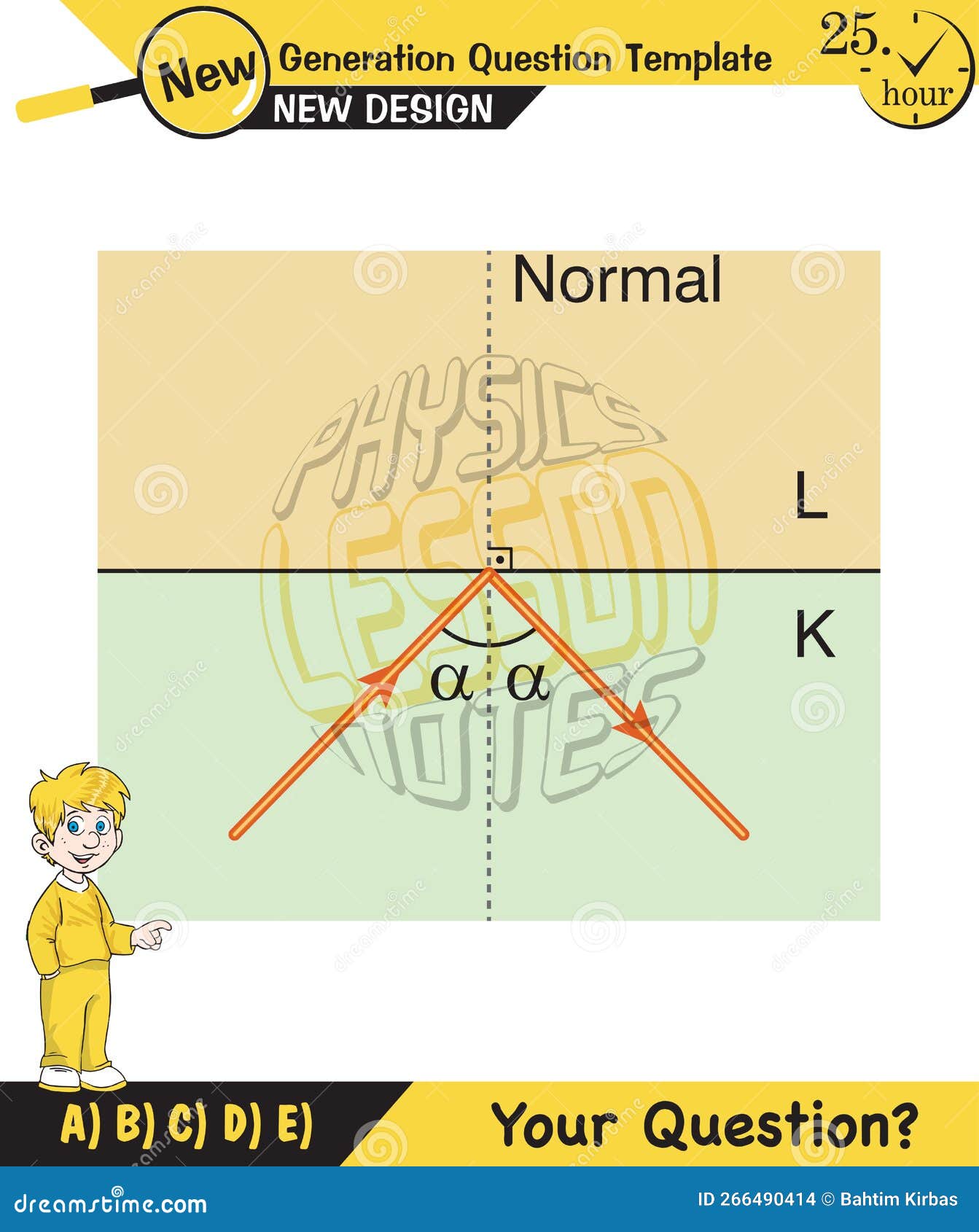 Physics, Light and Enlightenment, Refraction of Light, Convex and ...