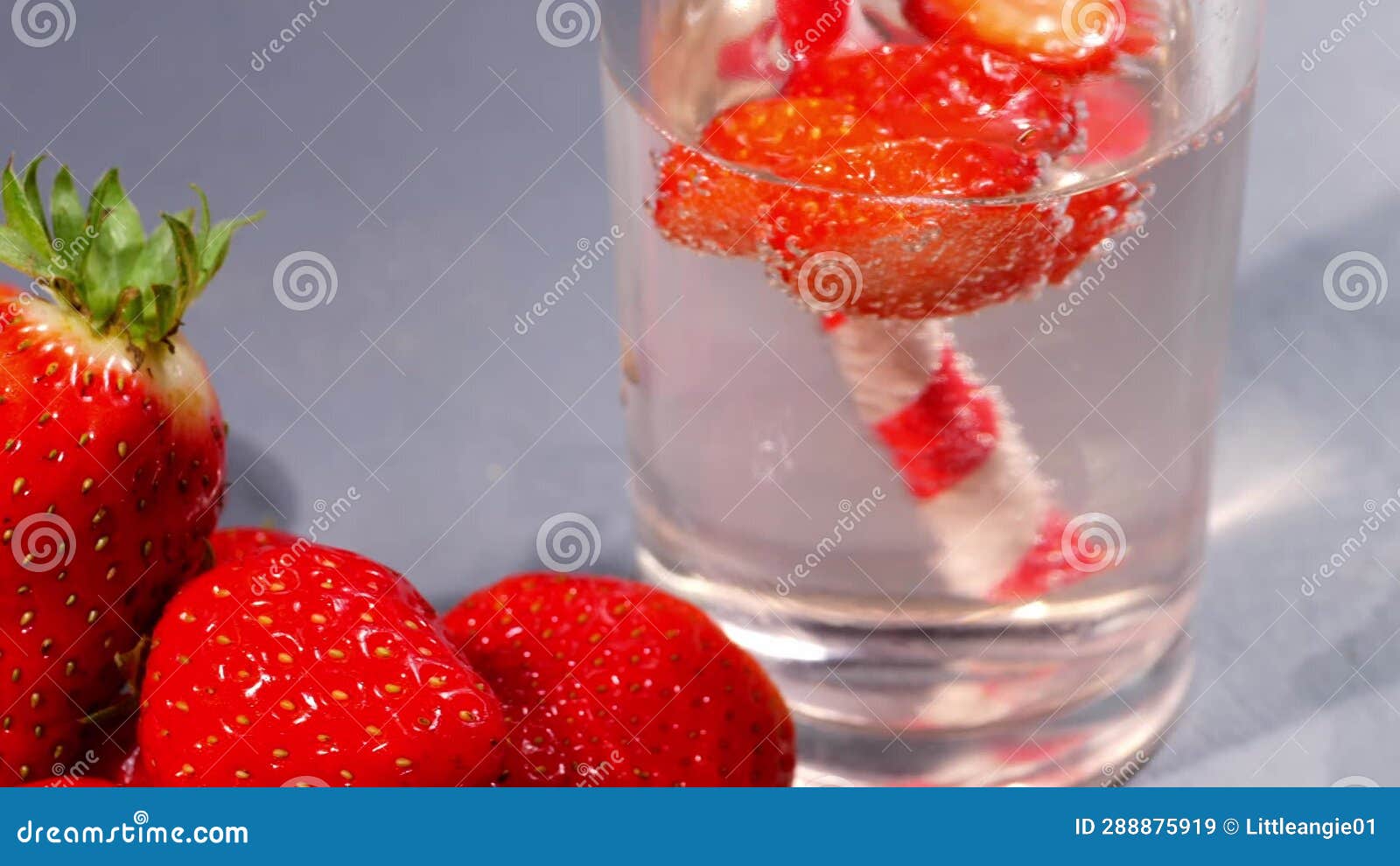 Fizzy Cool Drink with Sliced Fruit Medium Slider Stock Video - Video of ...