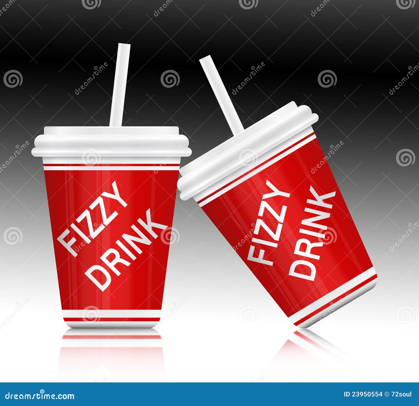 Single Can Of Fizzy Soda Energy Drink With Original Design Royalty-Free ...