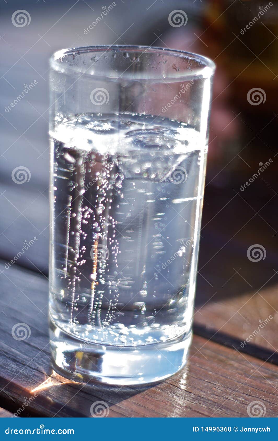 Red Fizzy Drink With Small Tiny Bubbles In Frozen Glass Isolated White ...