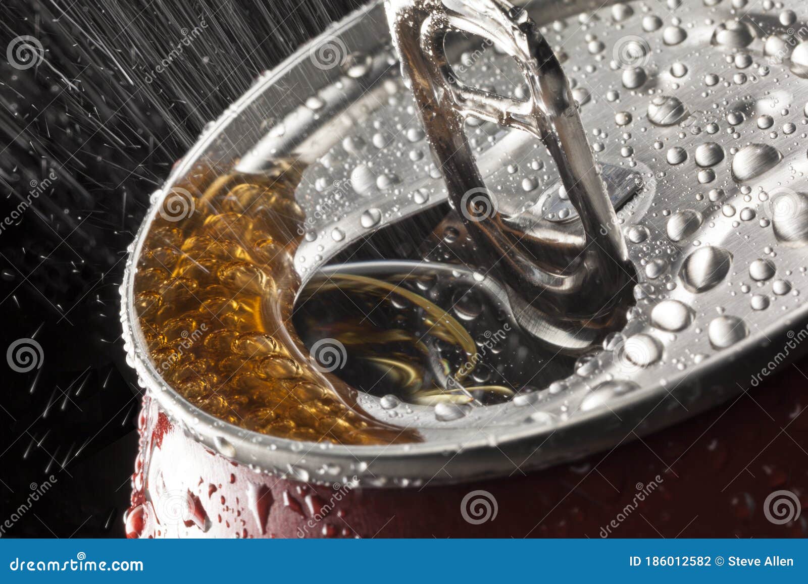 Fizzy Drink - Ring Pull Cola Can Stock Photo - Image of fizz, ring ...