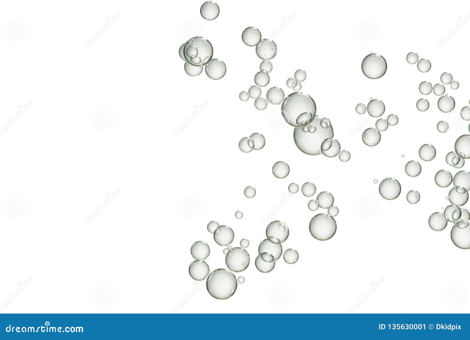 Light Gray Fizz Bubbels Over White Stock Image - Image of aqua, alcohol ...