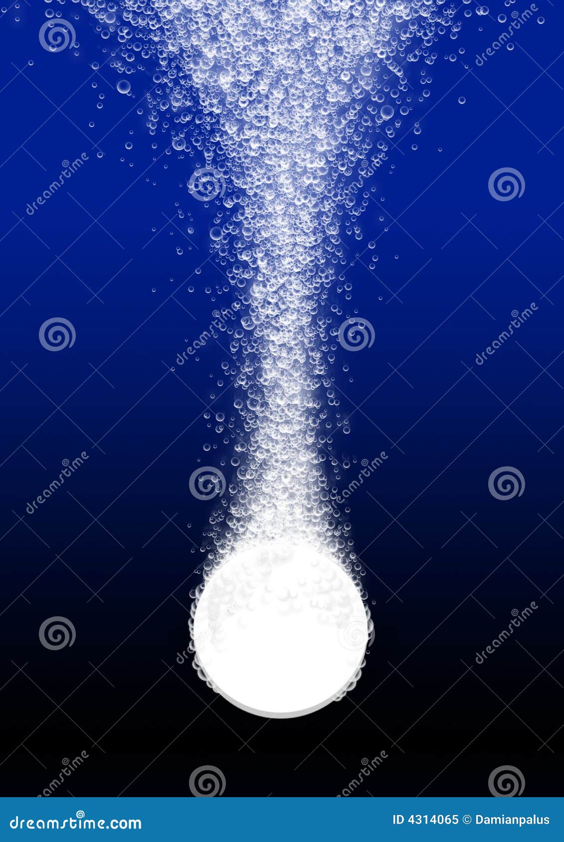 Fizzy tablet stock image. Image of cure, sparkling, beverage - 4314065