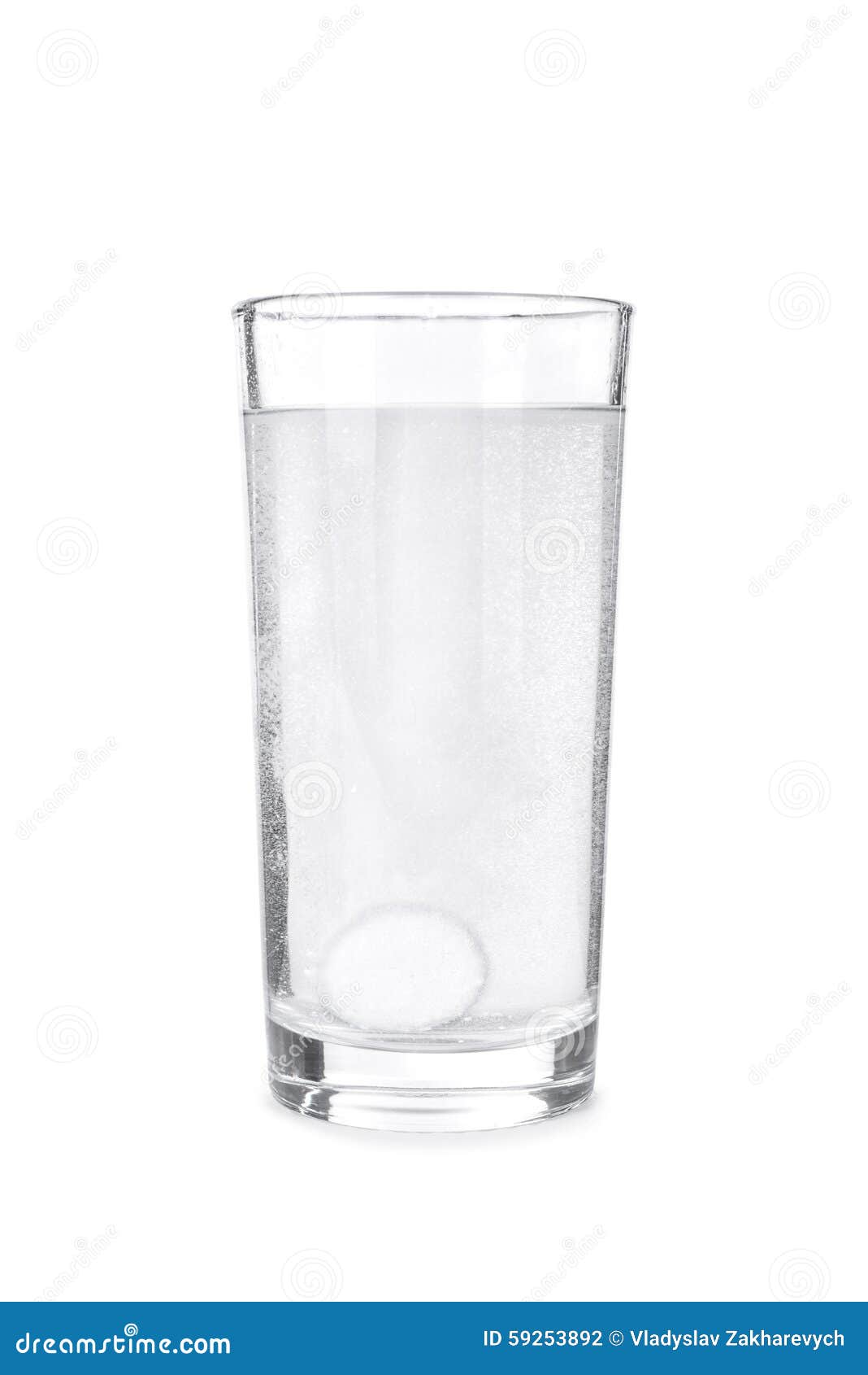 Fizzy Tablet in Glass of Water Stock Photo - Image of drug, cure: 59253892