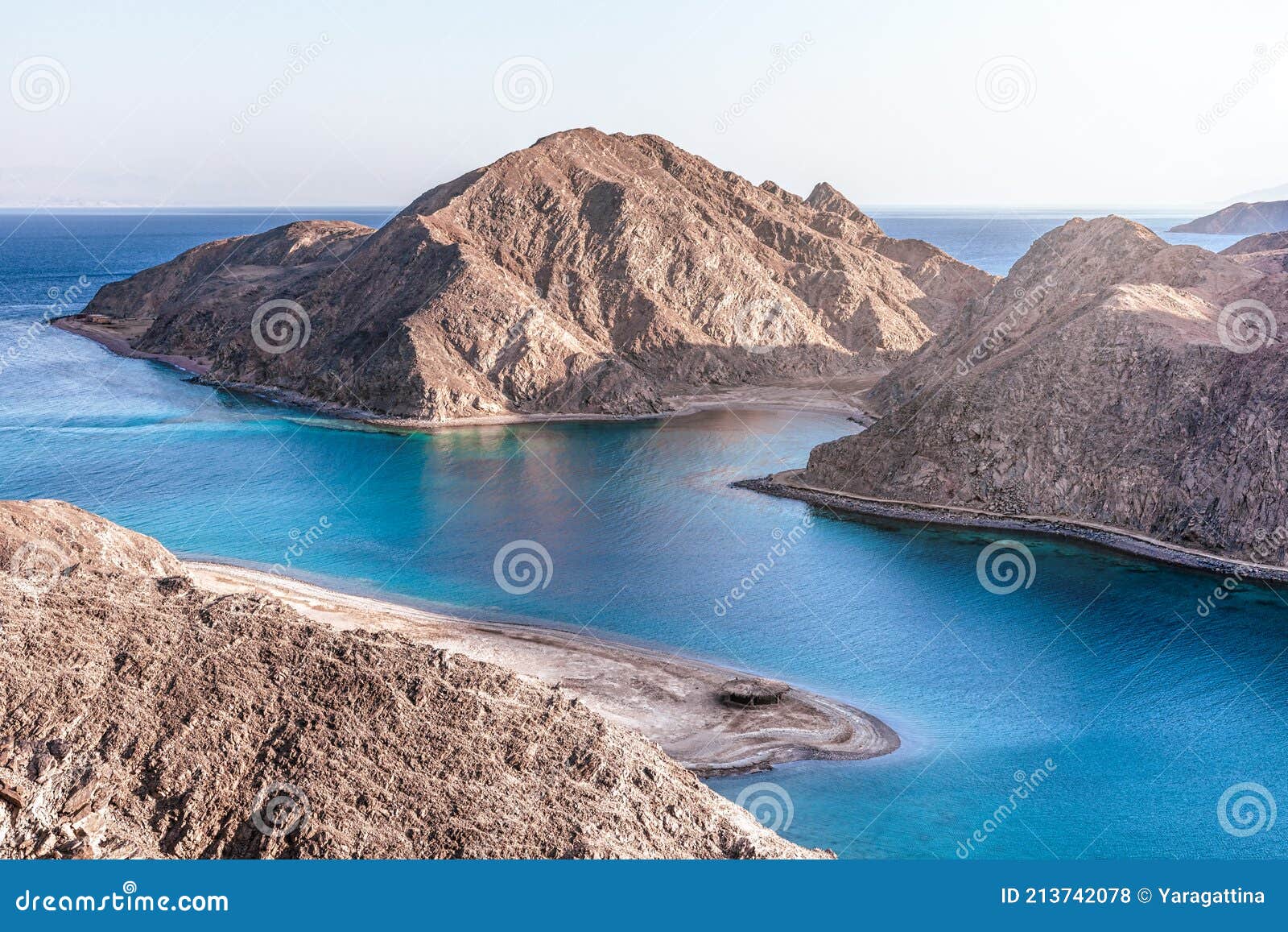 Fjord Bay In Taba, South Sinai, Egypt Stock Photo | CartoonDealer.com ...