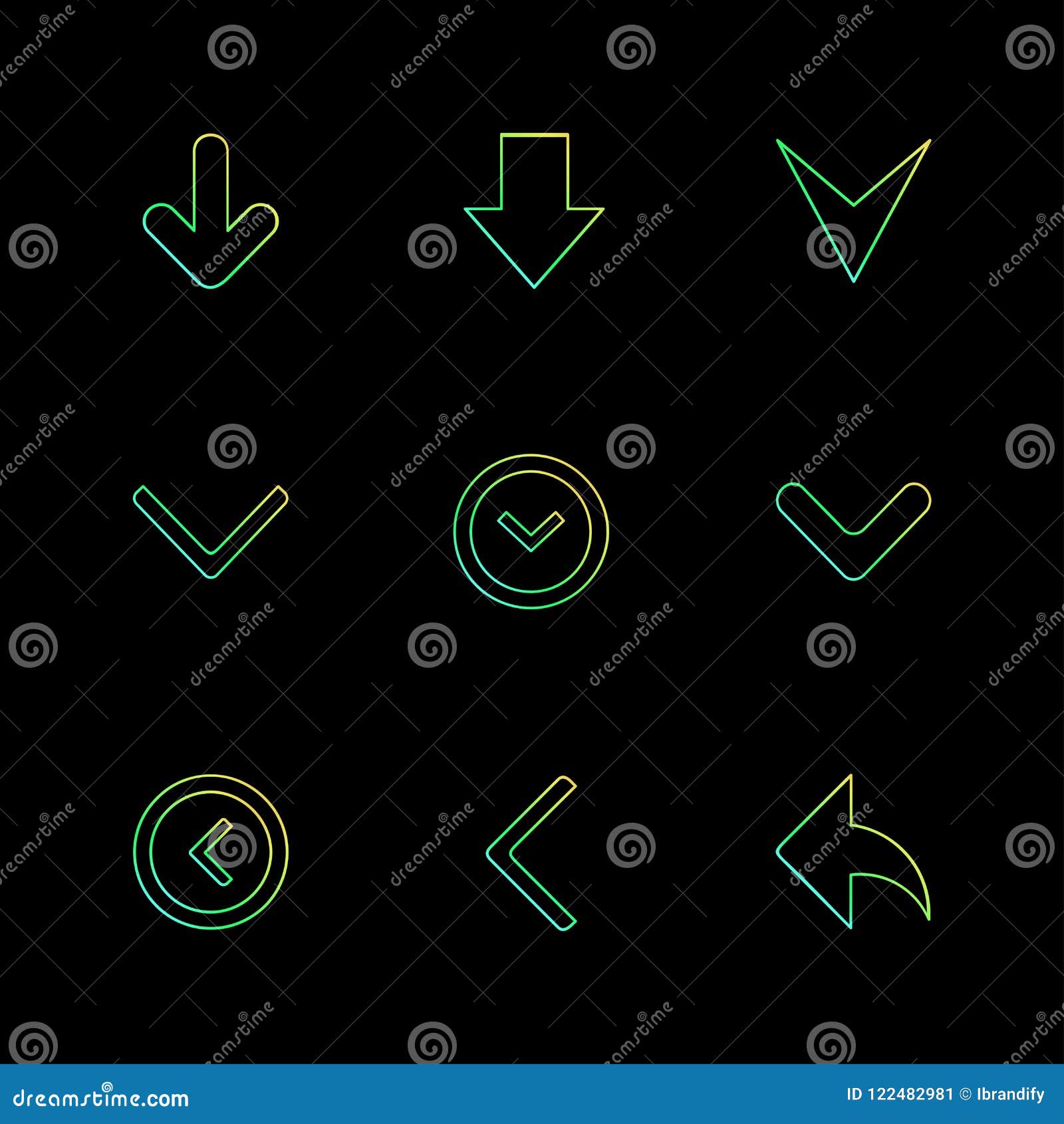 Flèches, Directions, Indicateur, Flèche, Interface Utilisateurs ...