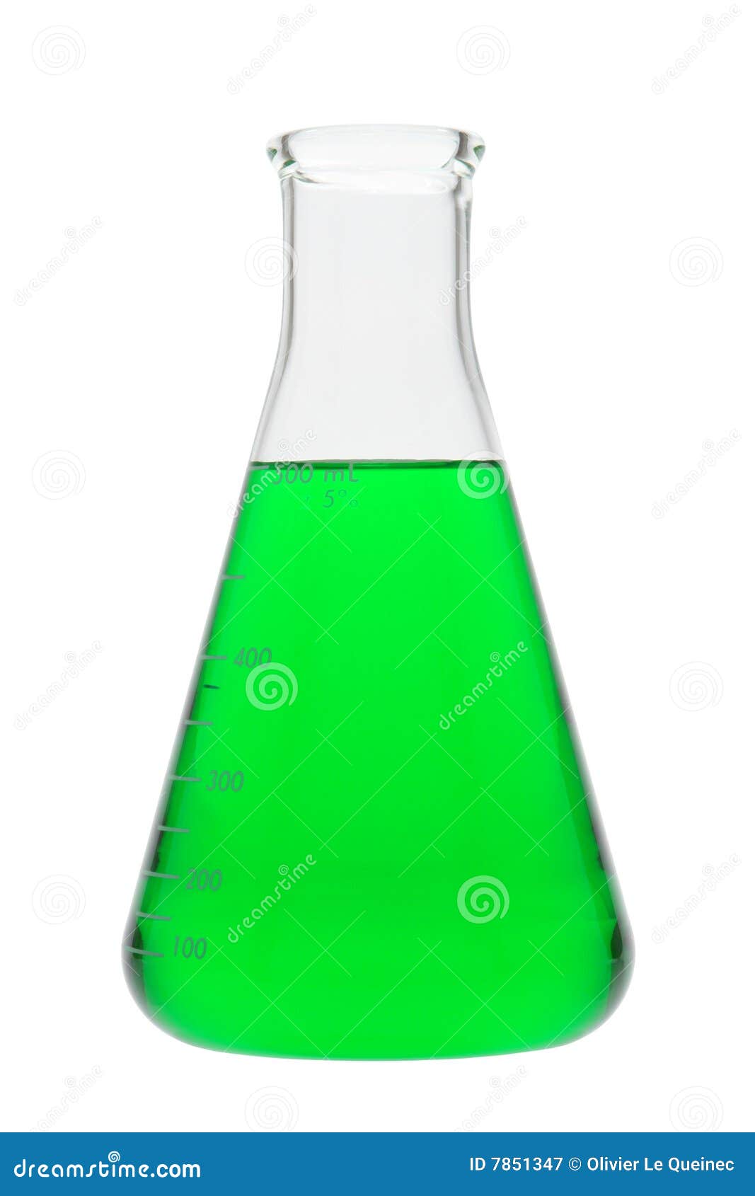 Flacon Erlenmeyer Dans Le Laboratoire De Recherches De La Science Image ...