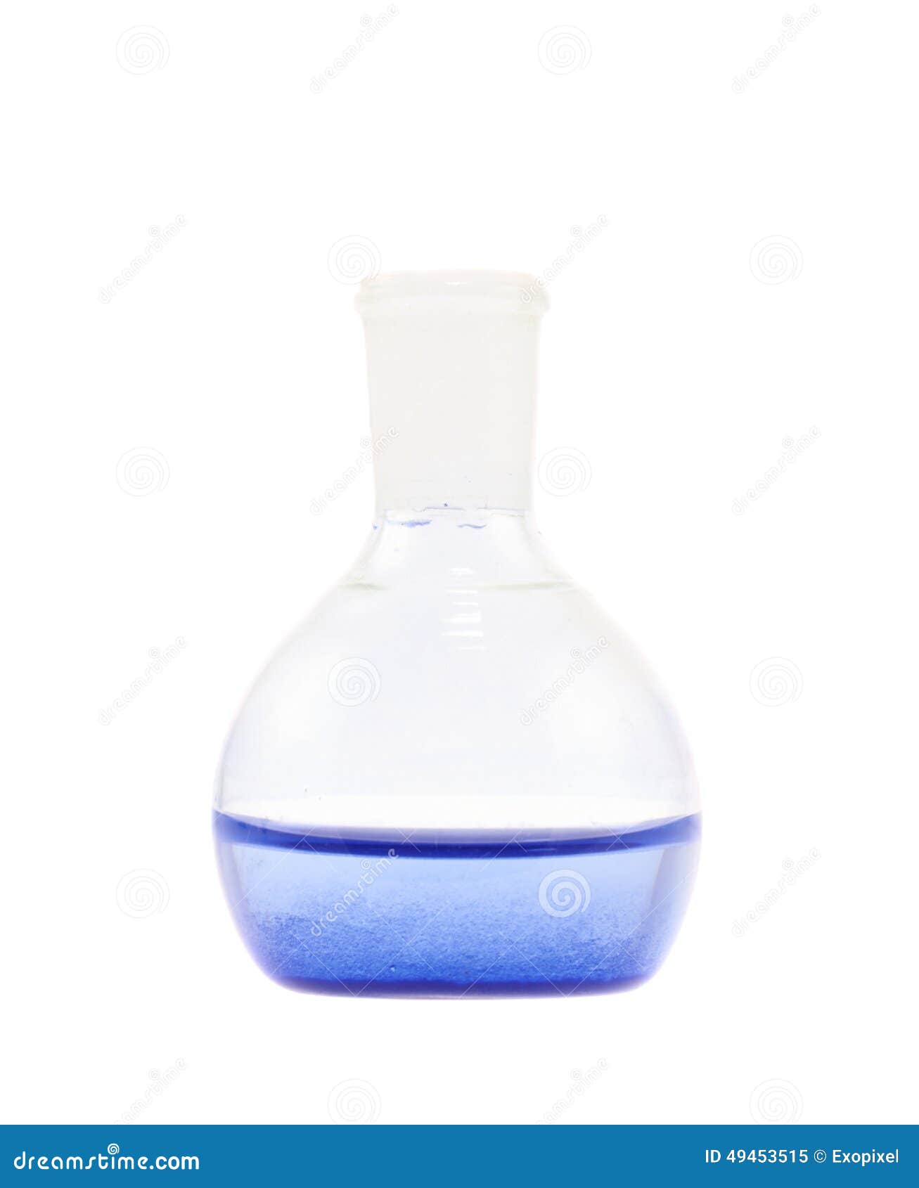 Flacon Erlenmeyer Rempli De Liquide Image stock - Image du couleur ...