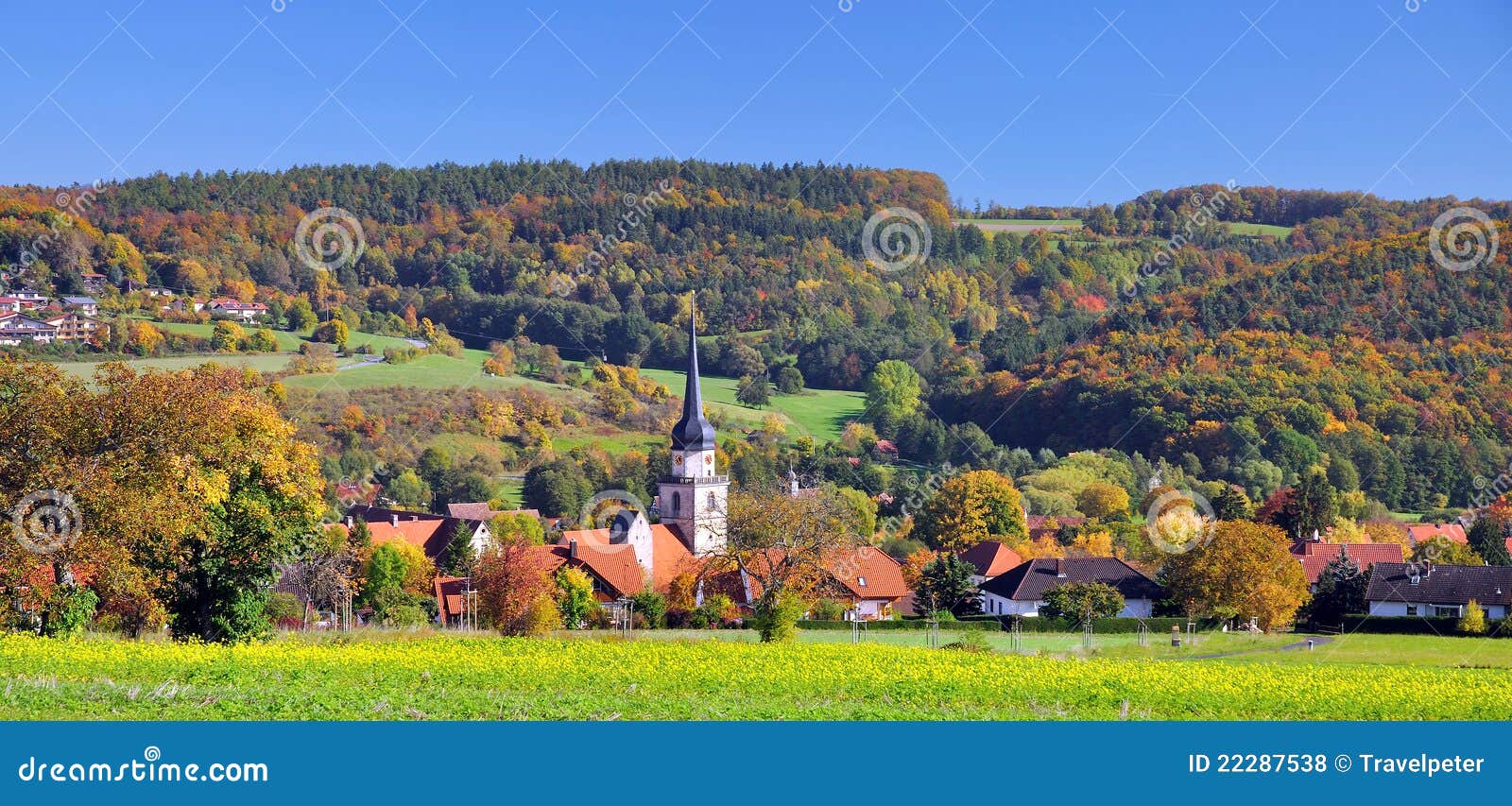 Fladungen,Rhoen,Germany stock photo. Image of germany - 22287538