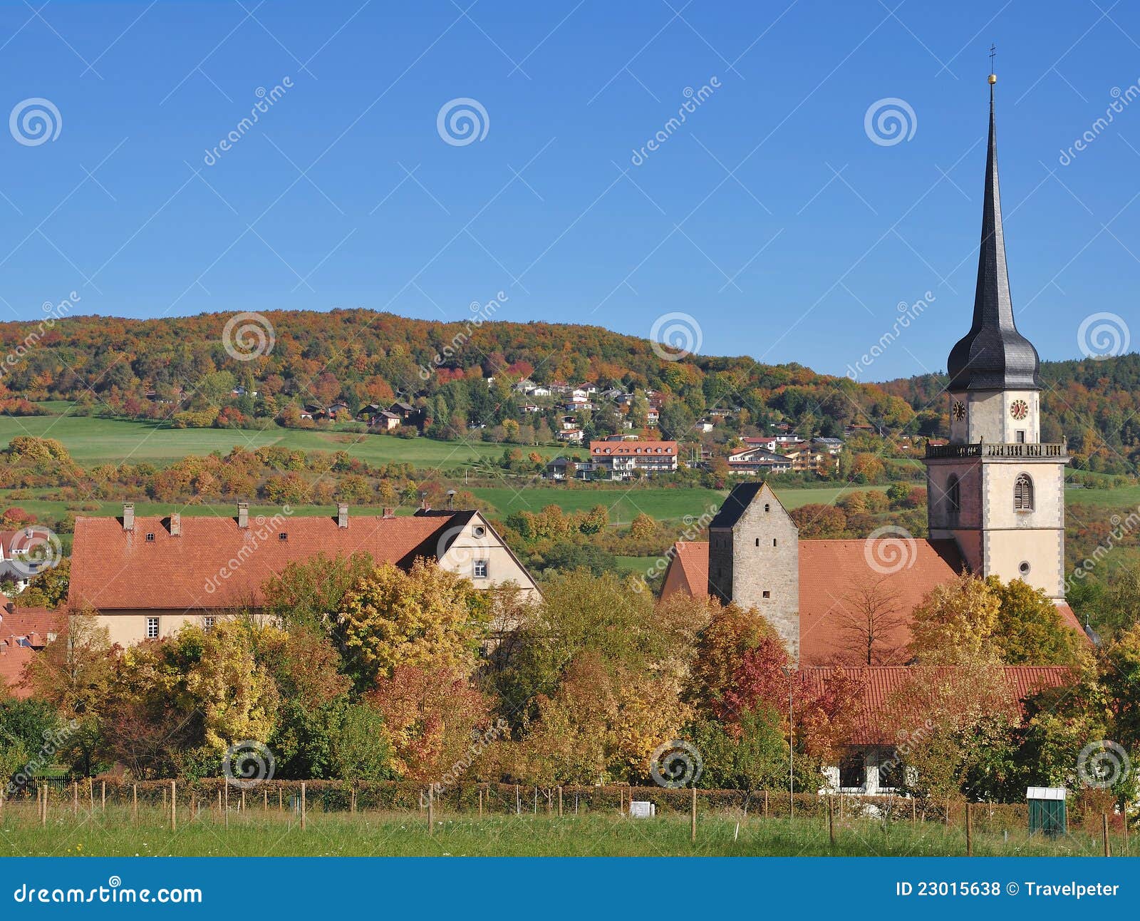 Fladungen,Rhoen,Germany stock photo. Image of franconia - 23015638