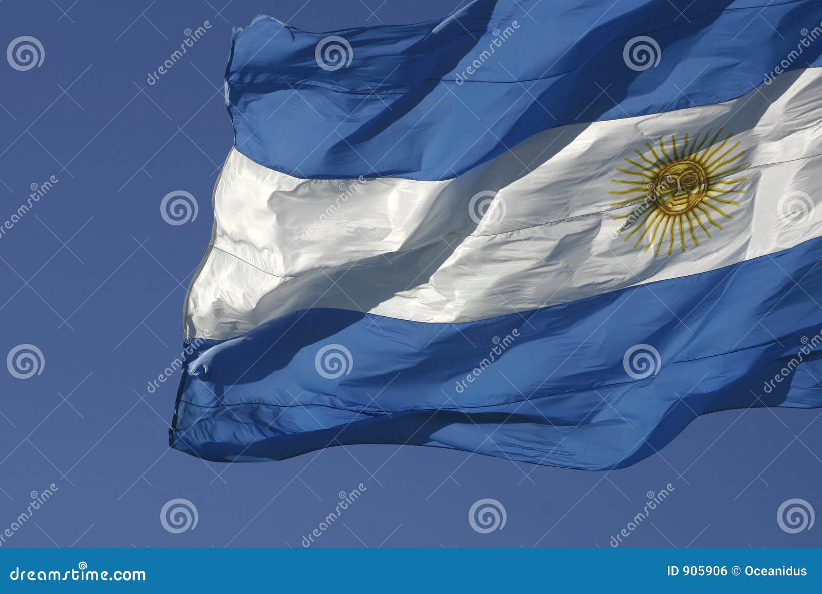 Flag stock photo. Image of blue, argentine, white, flag - 905906