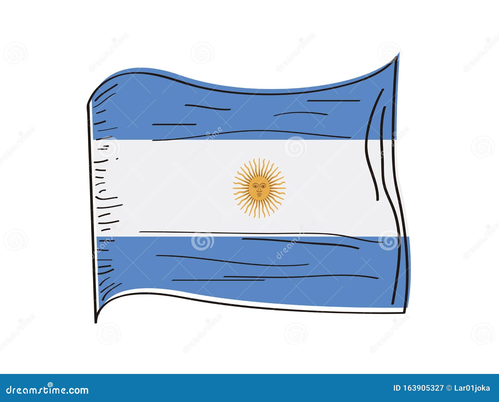 Flag Of Argentina Texture Background Royalty-Free Stock Photography ...