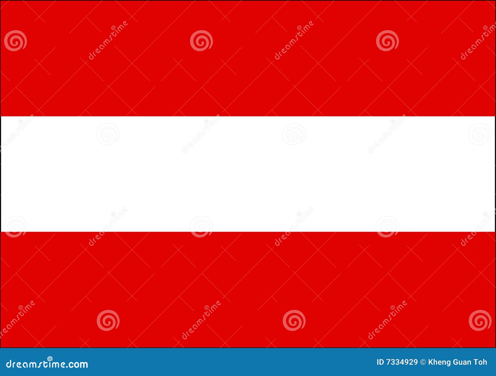 Flag of Austria stock vector. Illustration of patriotism - 7334929