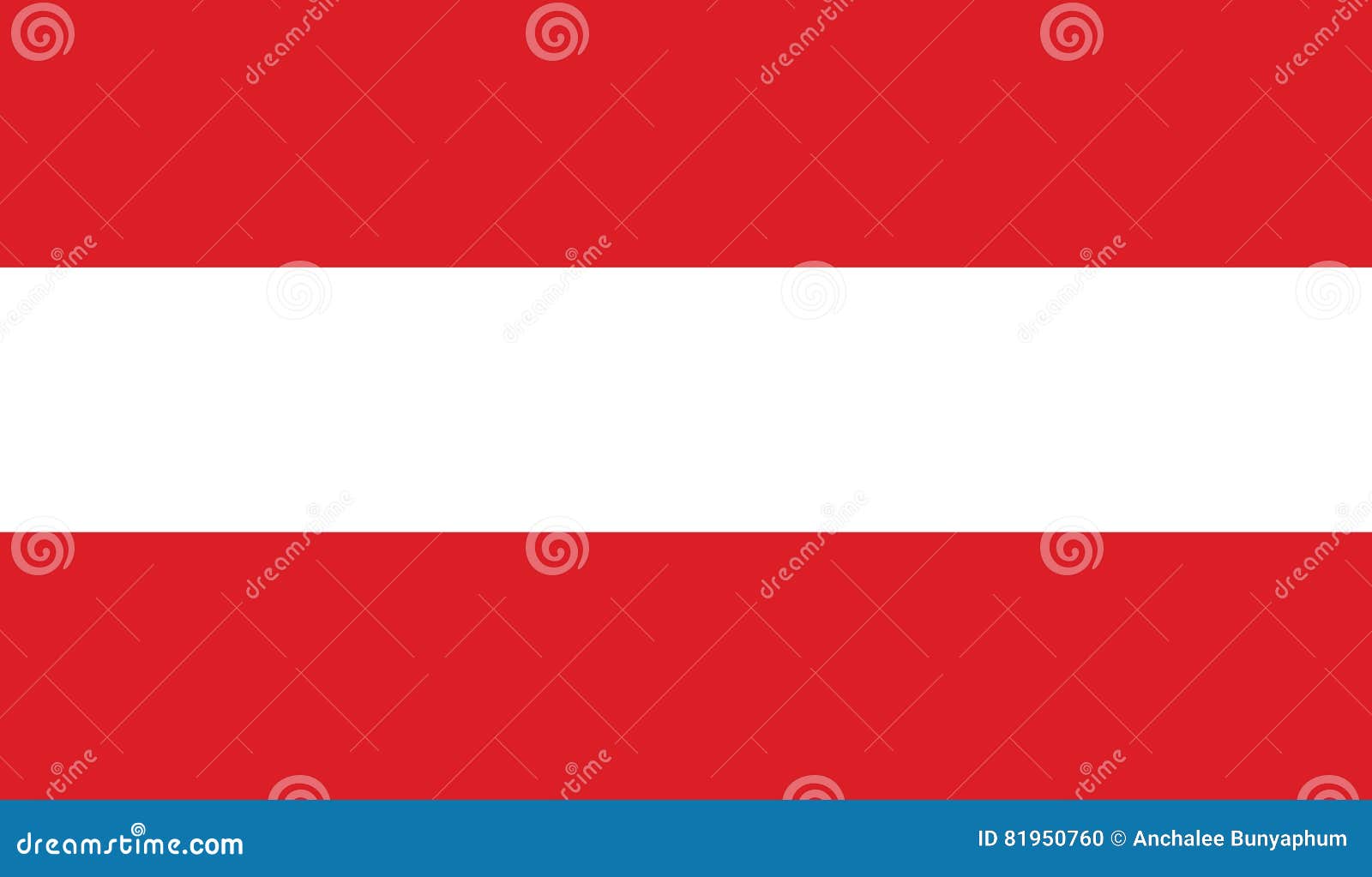 Flag of Austria Icon Illustration Stock Illustration - Illustration of ...