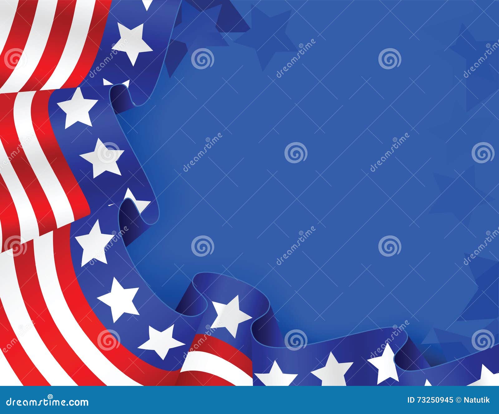 Flag background stock vector. Illustration of memorial - 73250945