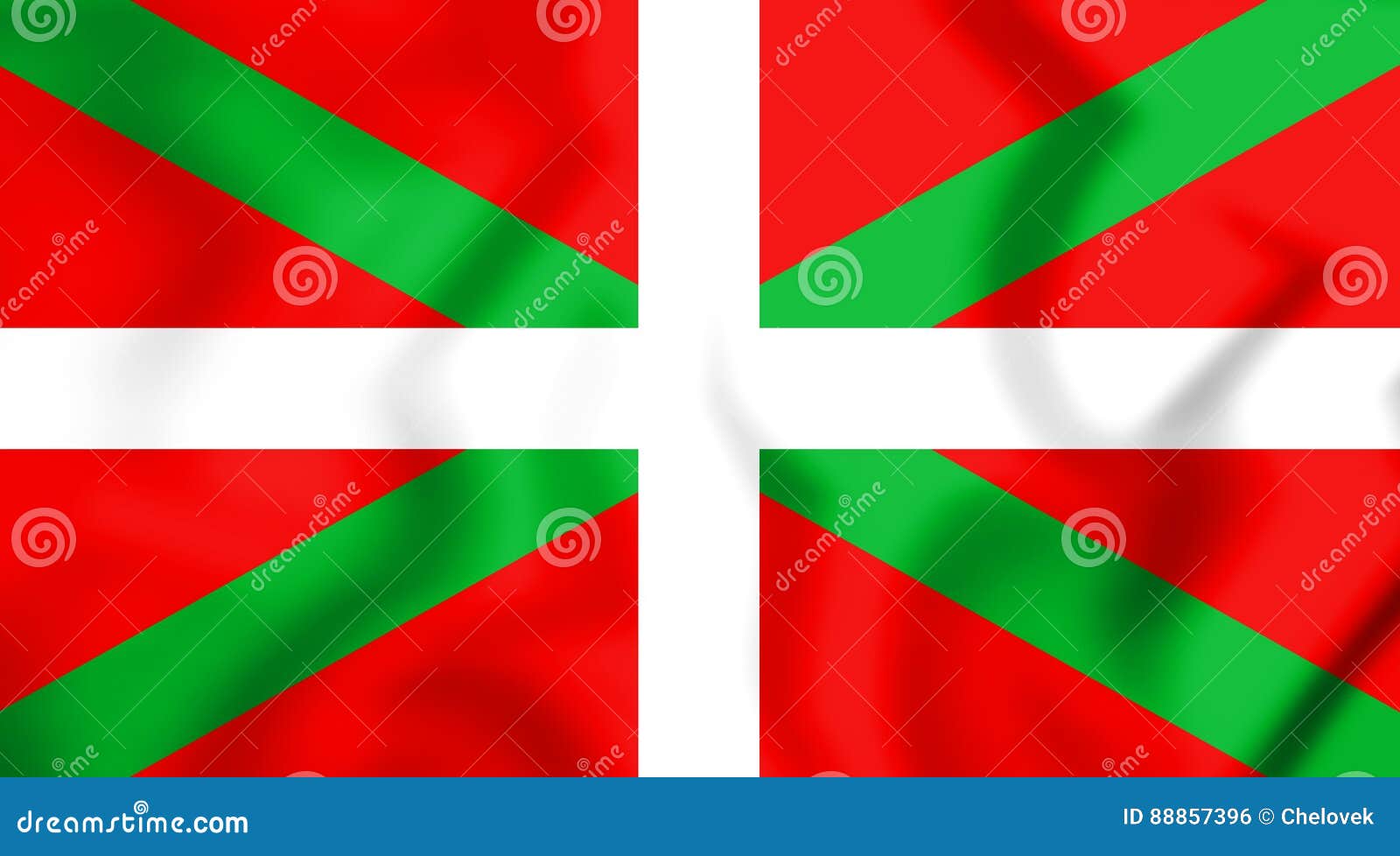 Flag Of Basque Country Royalty-Free Stock Photography | CartoonDealer ...