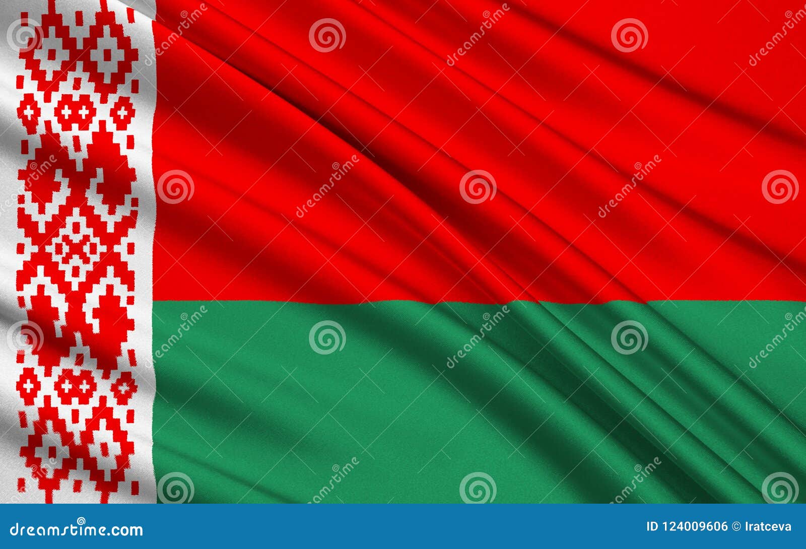 Flag of Belarus stock photo. Image of europe, belarusian - 124009606