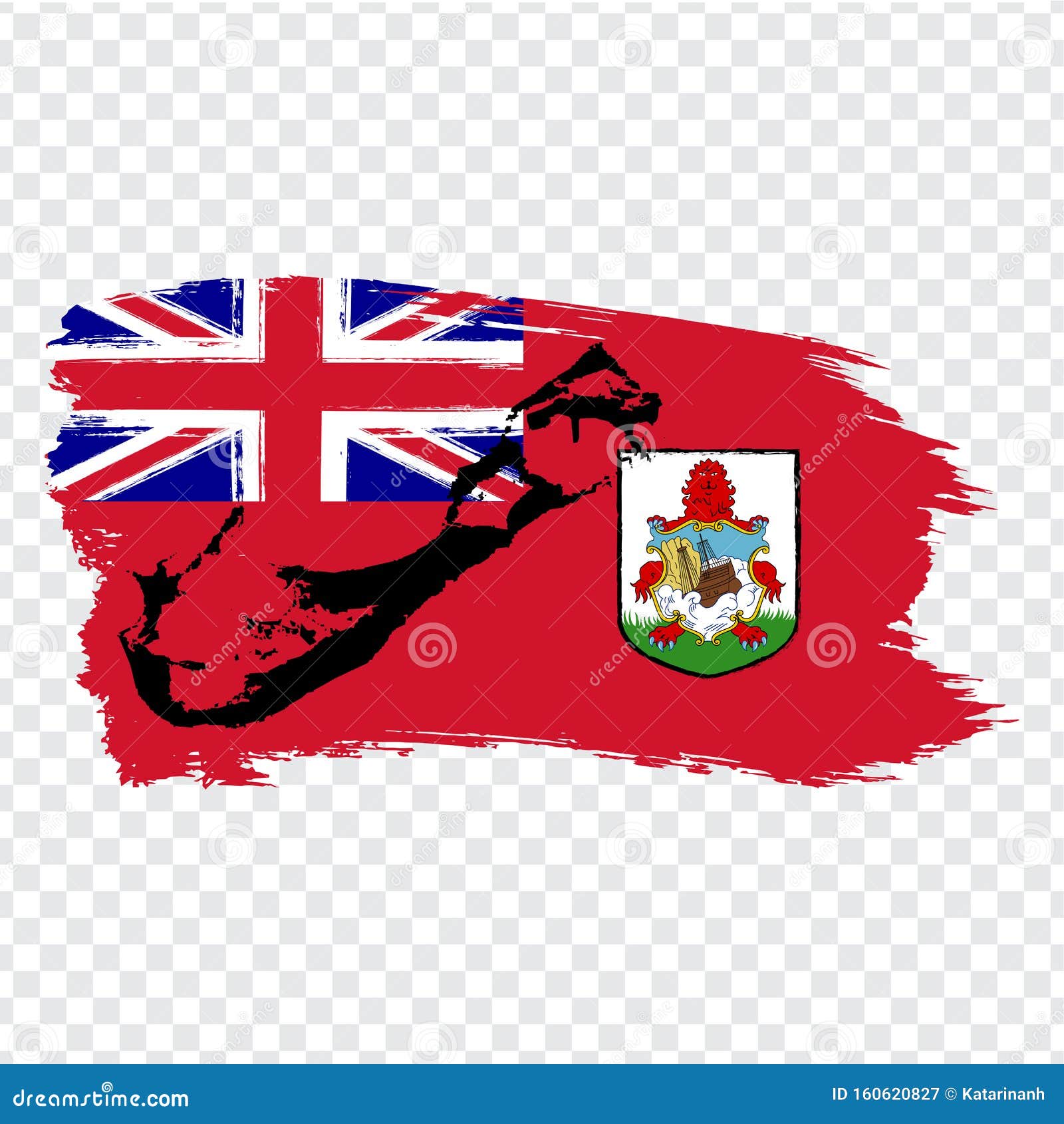 Blank Map Bermuda. High Quality Map Of Bermuda With Provinces On ...