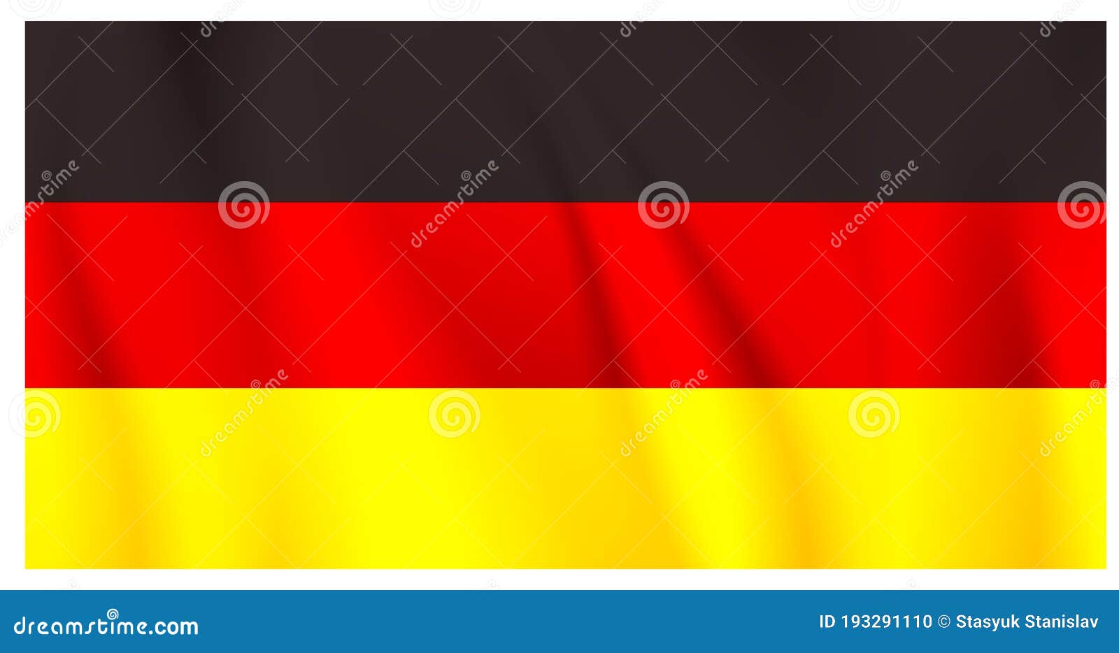 Flag of BRD stock vector. Illustration of standard, banner - 193291110