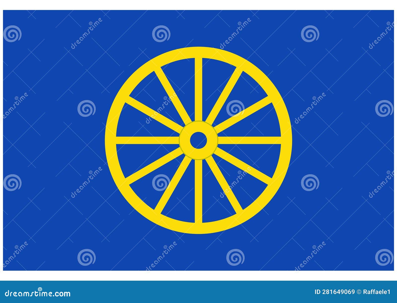 Flag of Brezi stock illustration. Illustration of brasy - 281649069