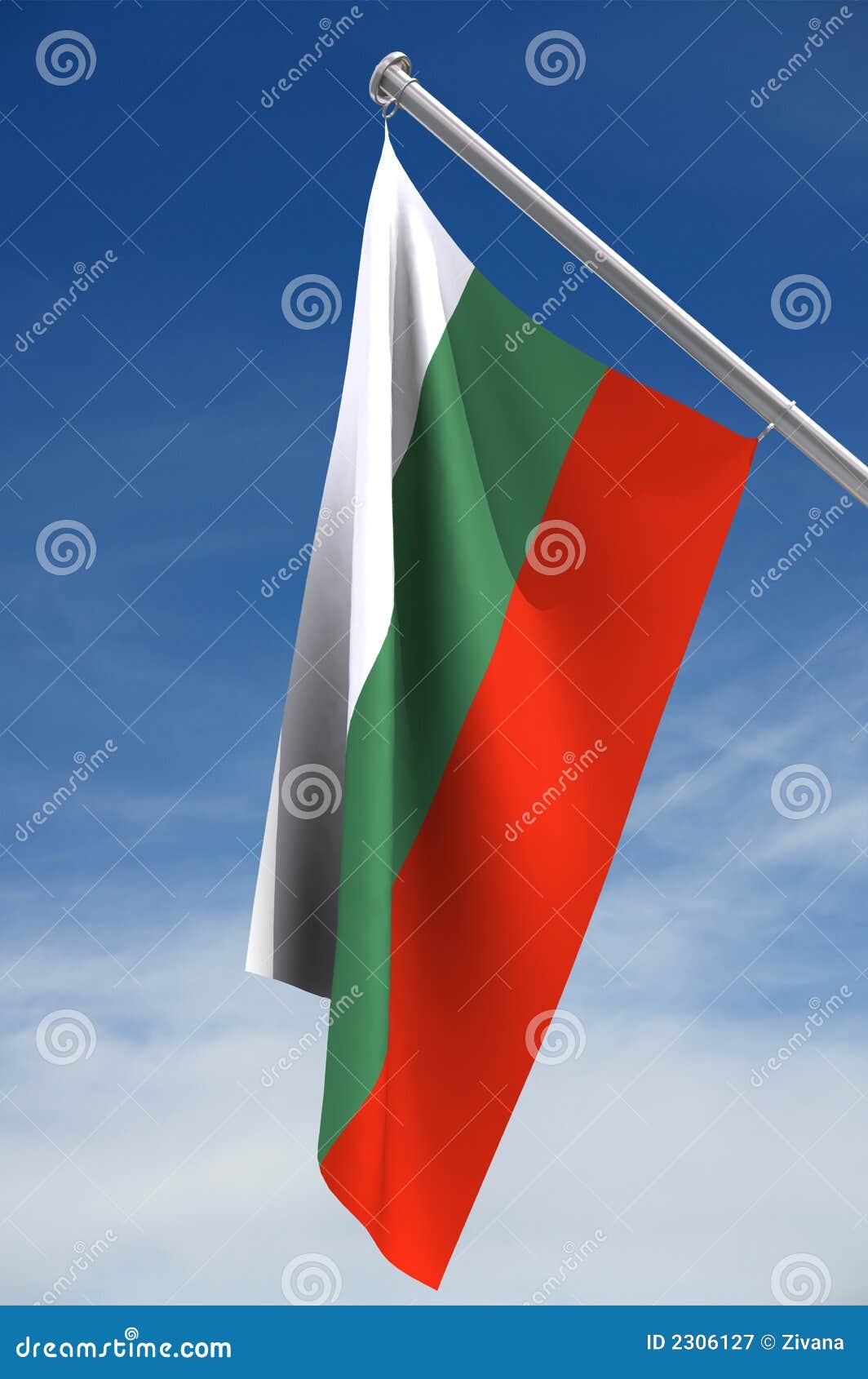 Flag of Bulgaria stock image. Image of stripes, banner - 2306127