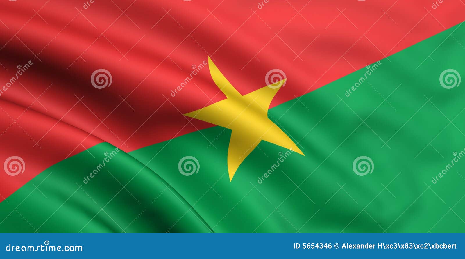 Flag of Burkina Faso stock photo. Image of burkina, flag - 5654346