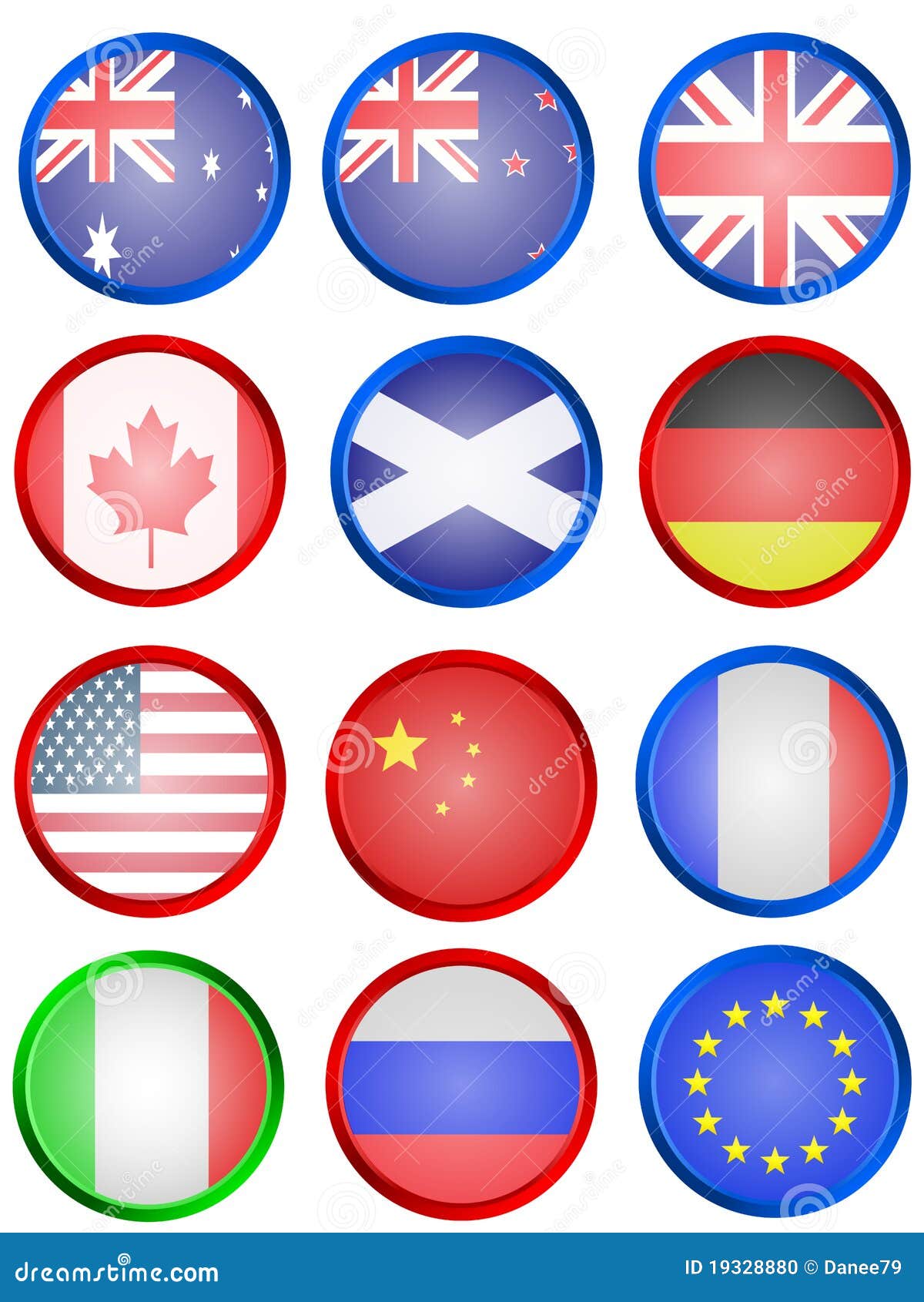 Flag Buttons Stock Illustrations – 10,418 Flag Buttons Stock ...
