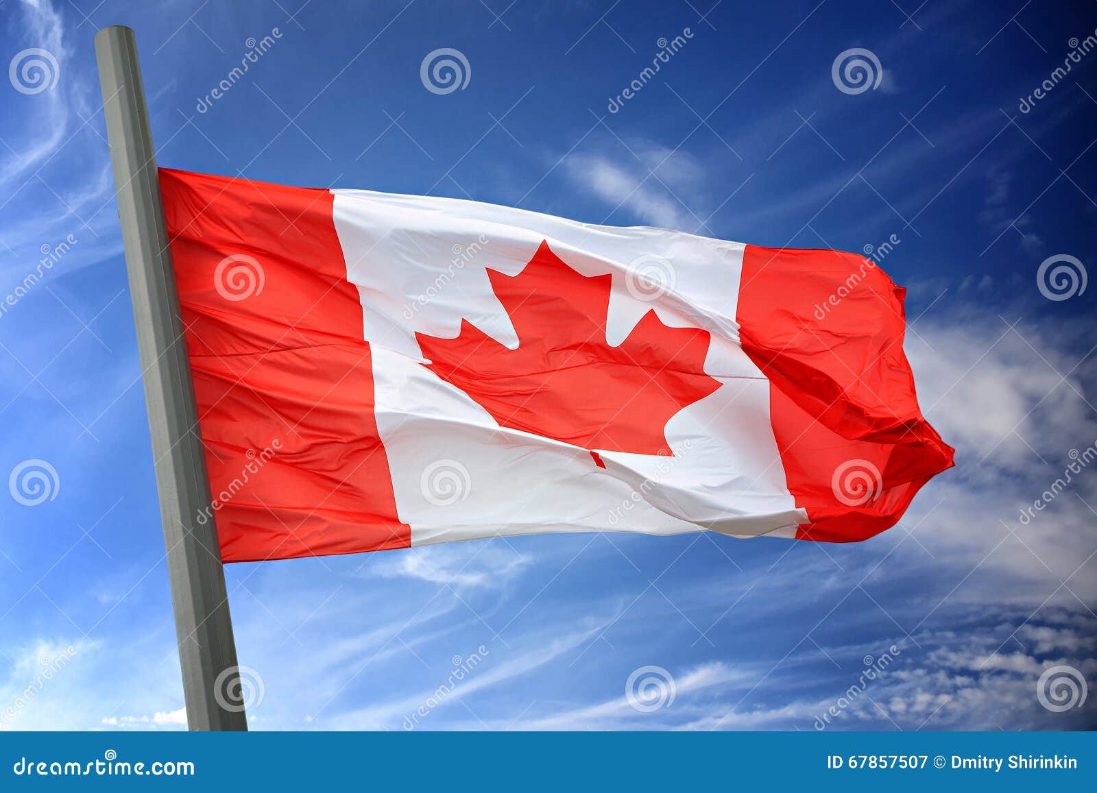 Flag of Canada stock image. Image of ottawa, symbol, quebec - 67857507