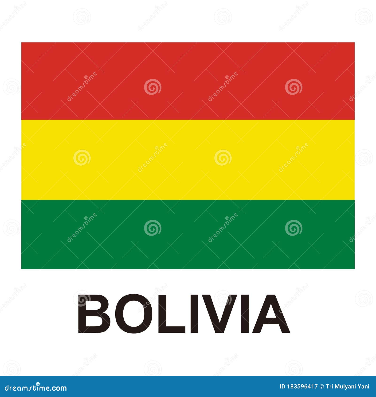 Bolivia Flags Icon Vector Design Symbol of Country Stock Vector ...