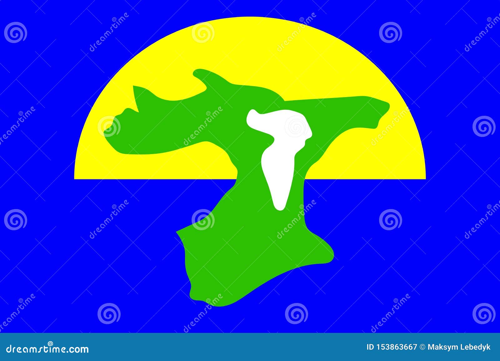 Chatham Islands Region Regions Of New Zealand Map Vector Illustration ...