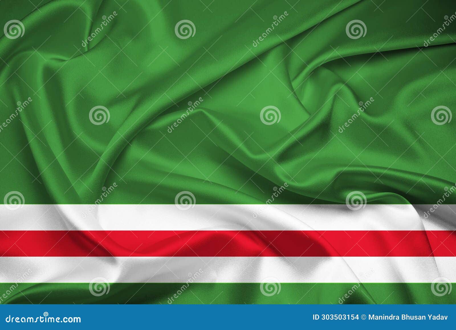 Flag of Chechen Republic of Ichkeria, Fabric Flag of Chechen Republic ...