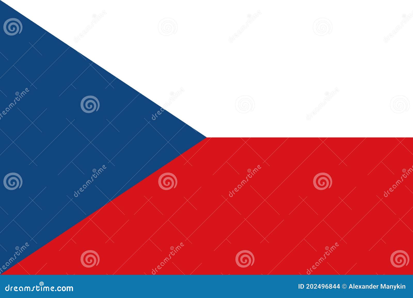 Flag of Chechia stock vector. Illustration of nationalism - 202496844