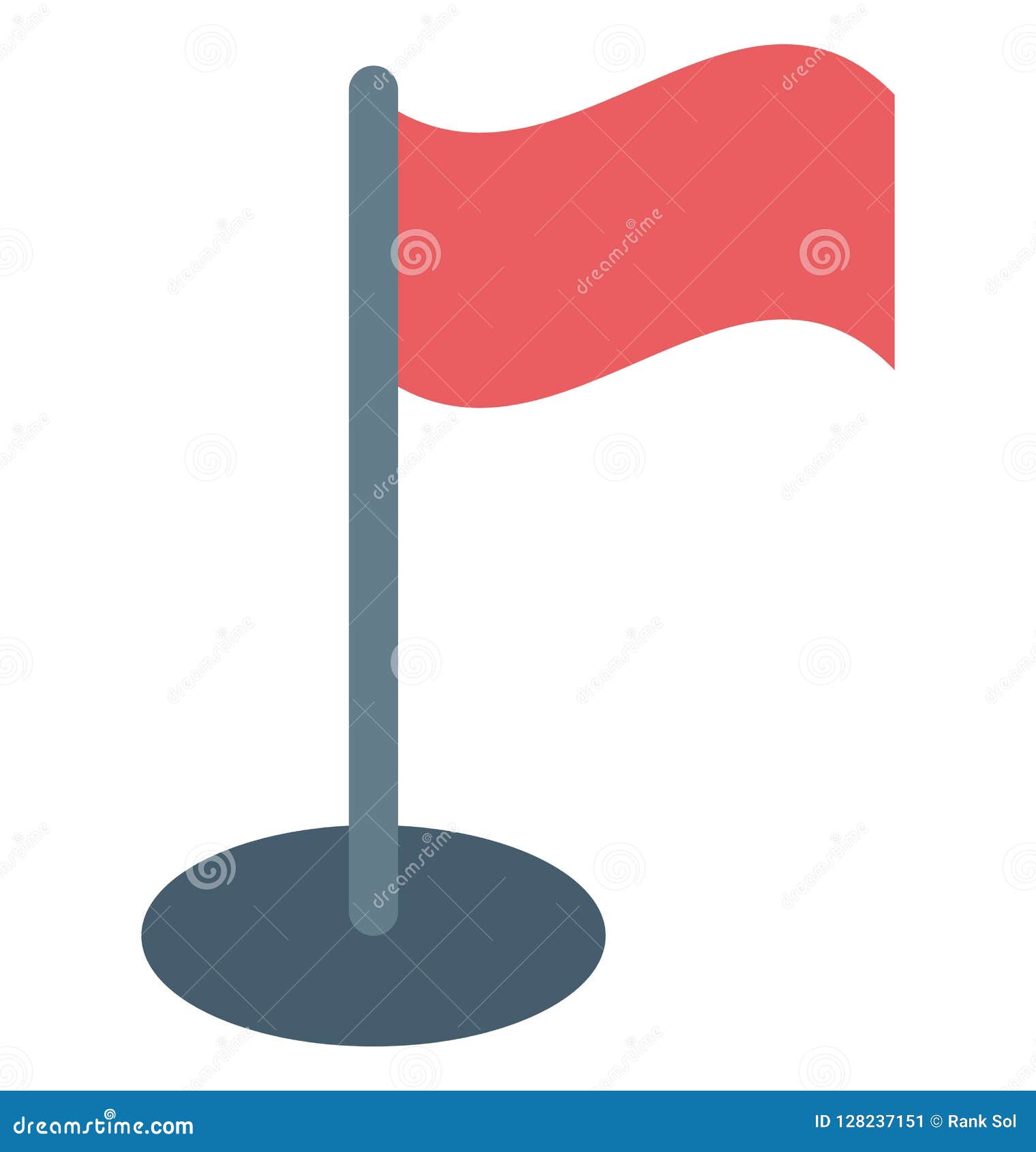 Flag Color Illustration Vector Icon Stock Vector - Illustration of ...