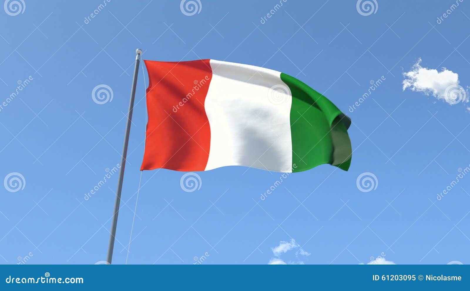 Flag of Cote Doire stock video. Video of country, national - 61203095