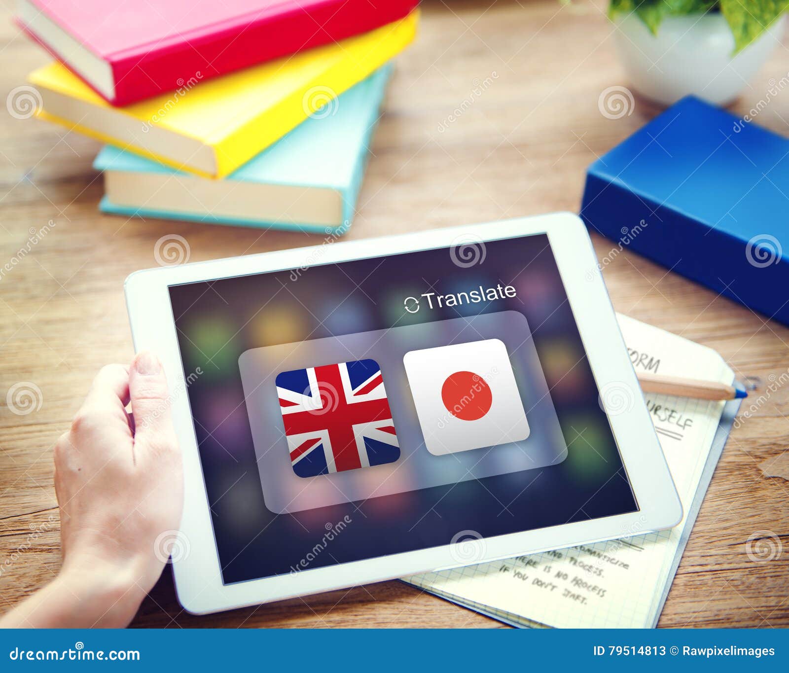 Flag Countries Foreign Word Translation Concept Stock Image - Image of ...