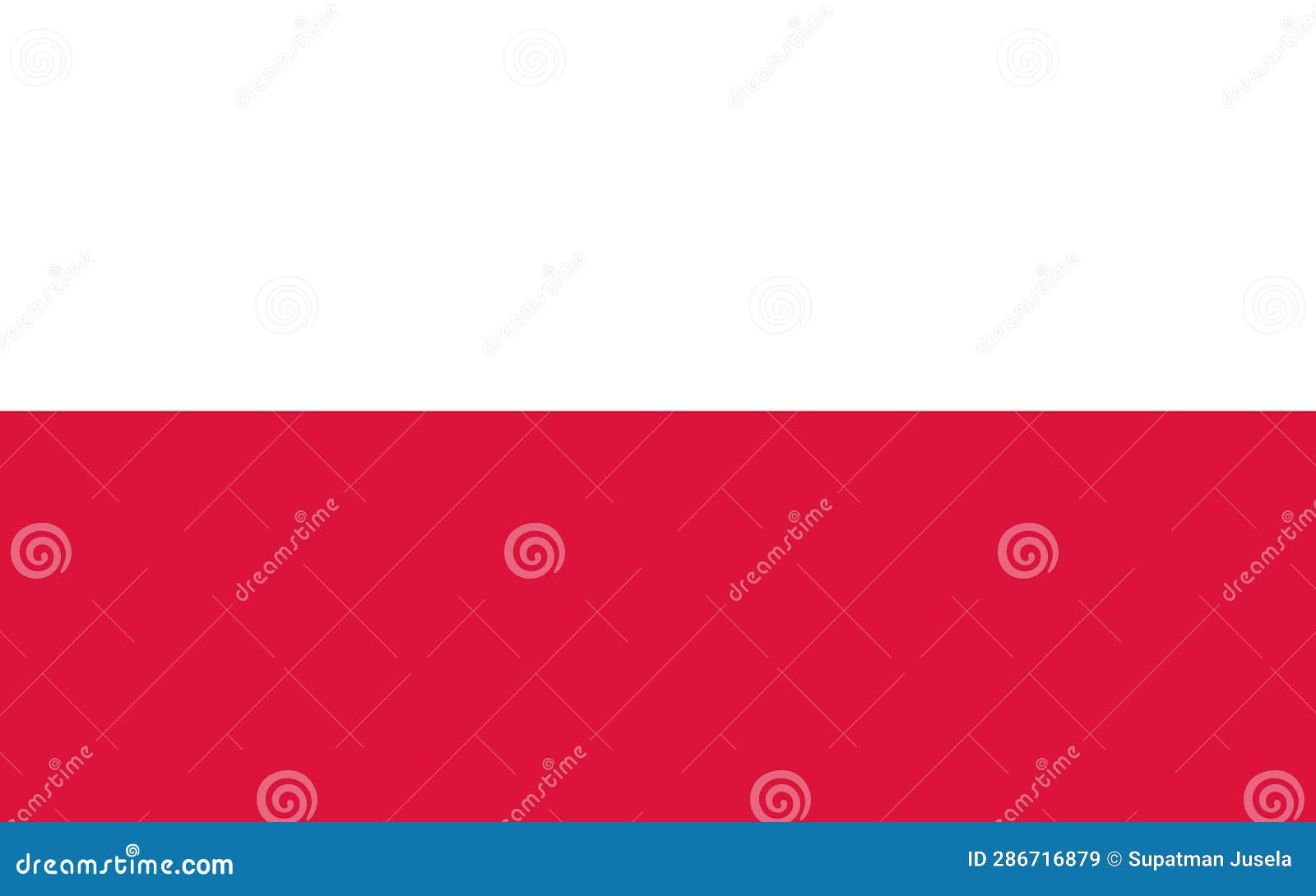 Flag of Country Poland New Update - Vector Illustration Stock Vector ...