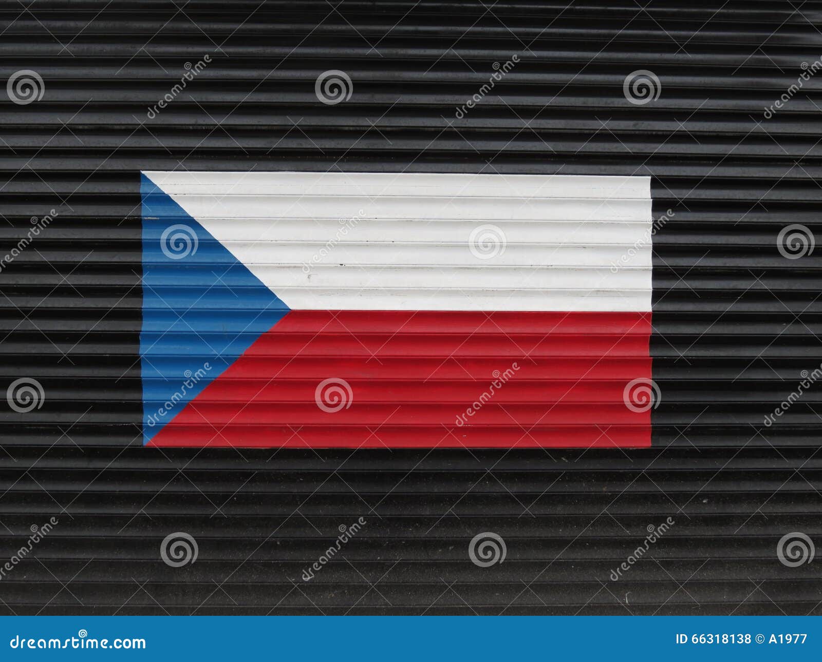 Flag of the Czech Republic stock photo. Image of ceska - 66318138