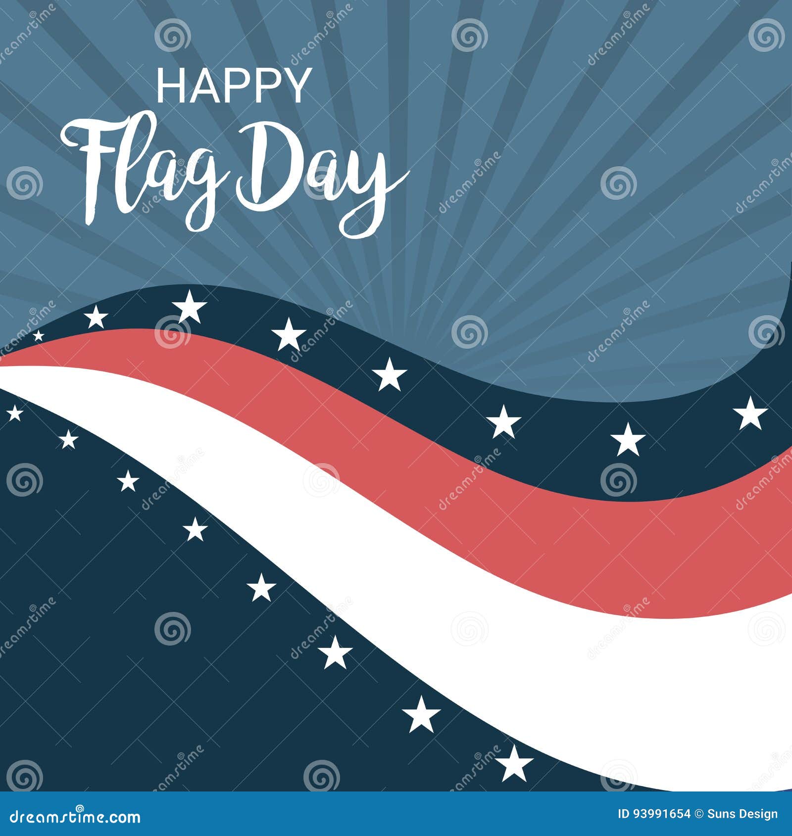 Flag Day. stock illustration. Illustration of national - 93991654