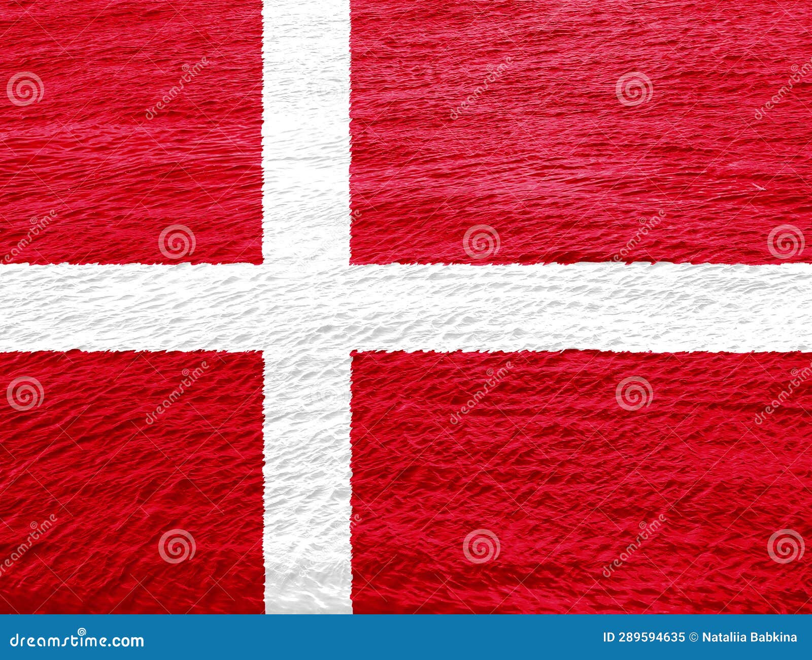 Flag of Denmark on a Textured Background. Concept Collage Stock Image ...