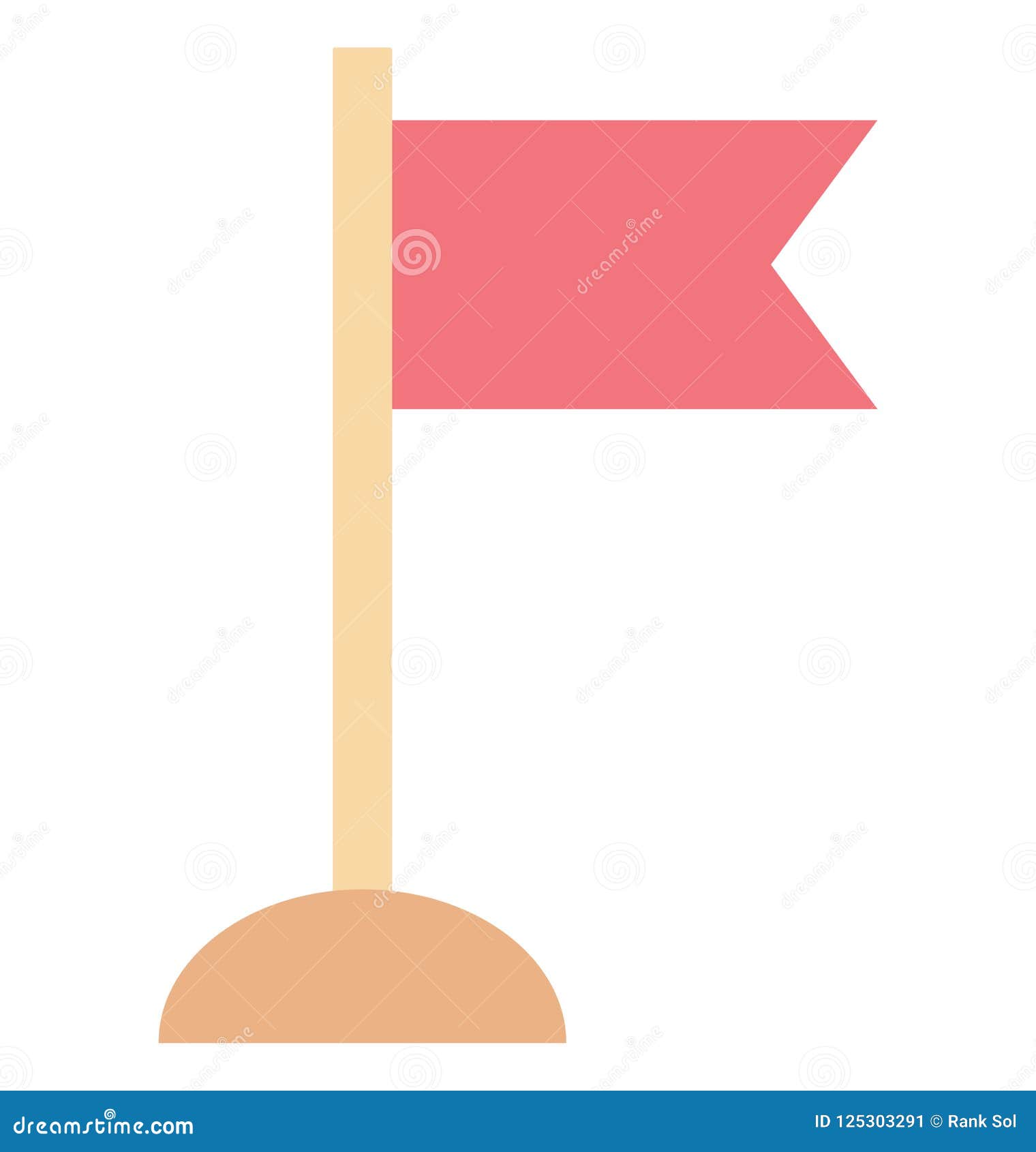 Flag, Destination Flag Vector Icon Editable Stock Vector - Illustration ...