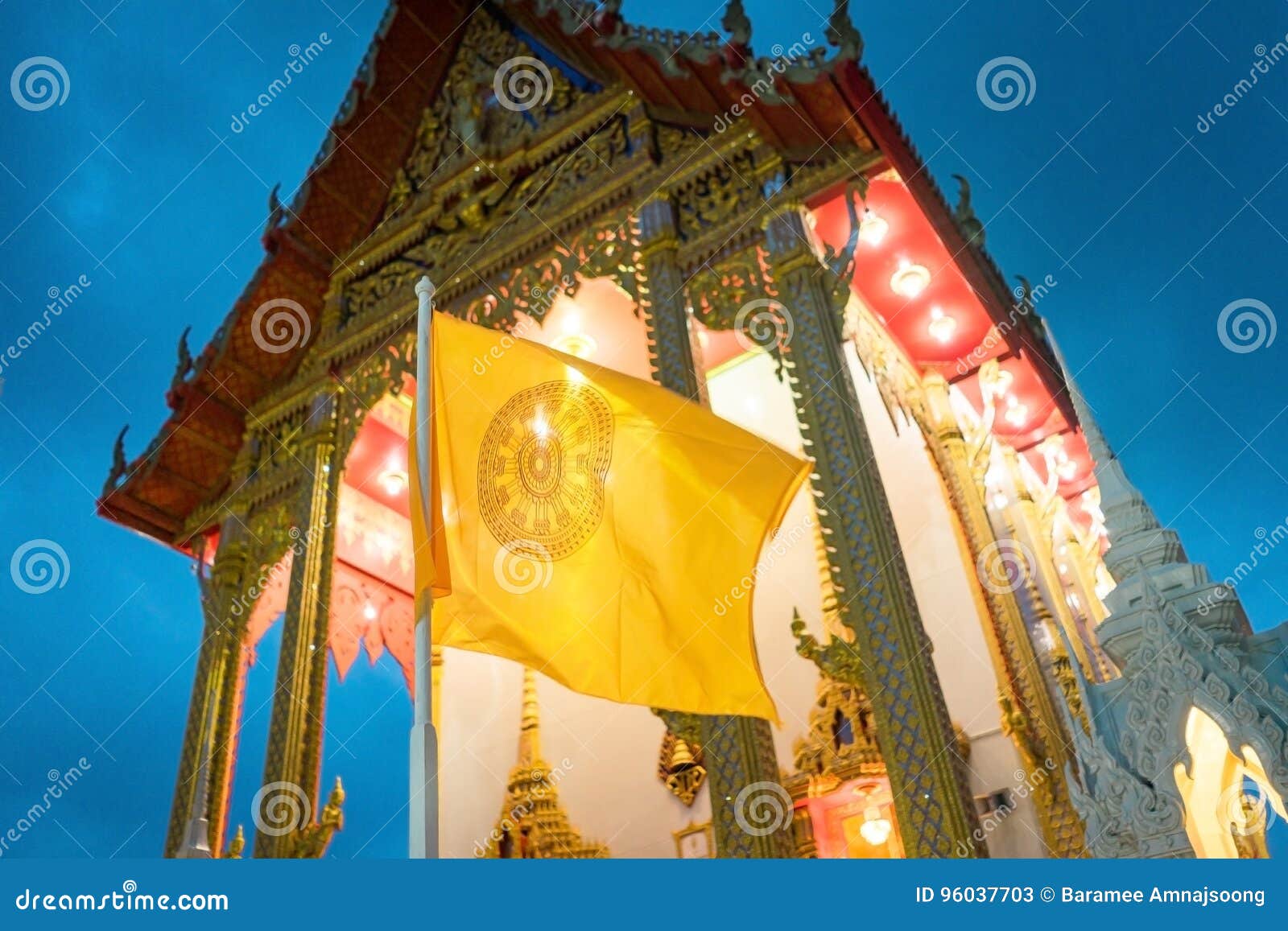Flag of Dharma stock image. Image of flags, pray, sacred - 96037703