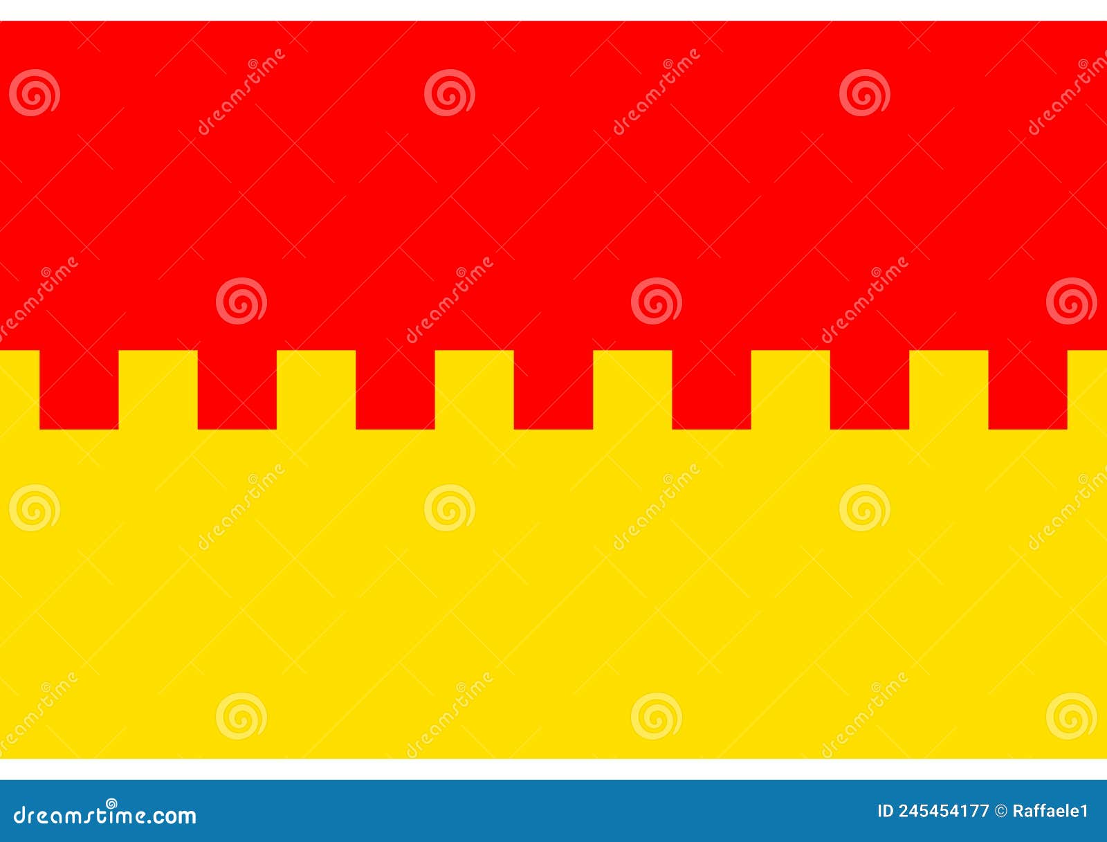 Flag of District Cahul stock illustration. Illustration of district ...