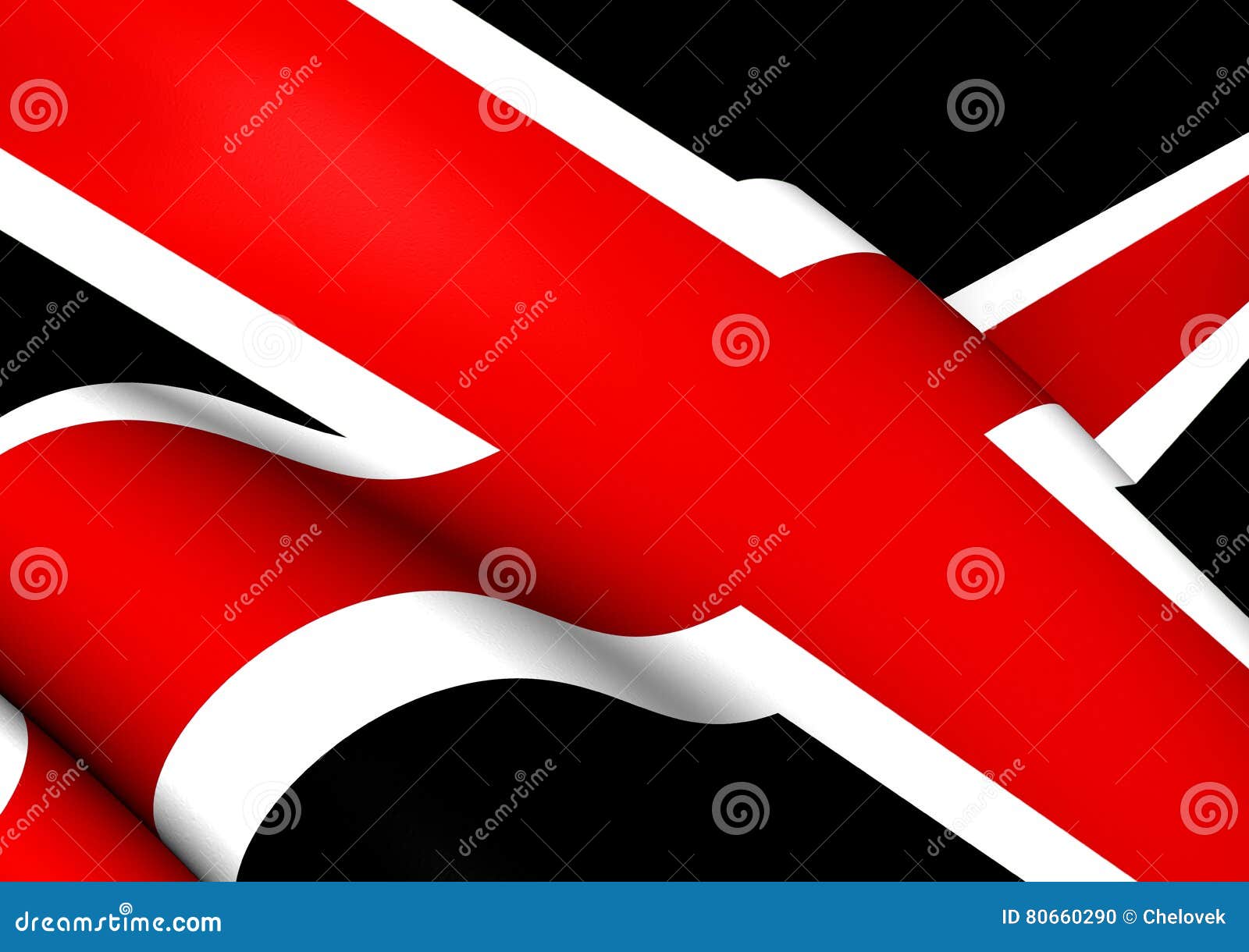 Flag of Durham City, England. Stock Illustration - Illustration of ...