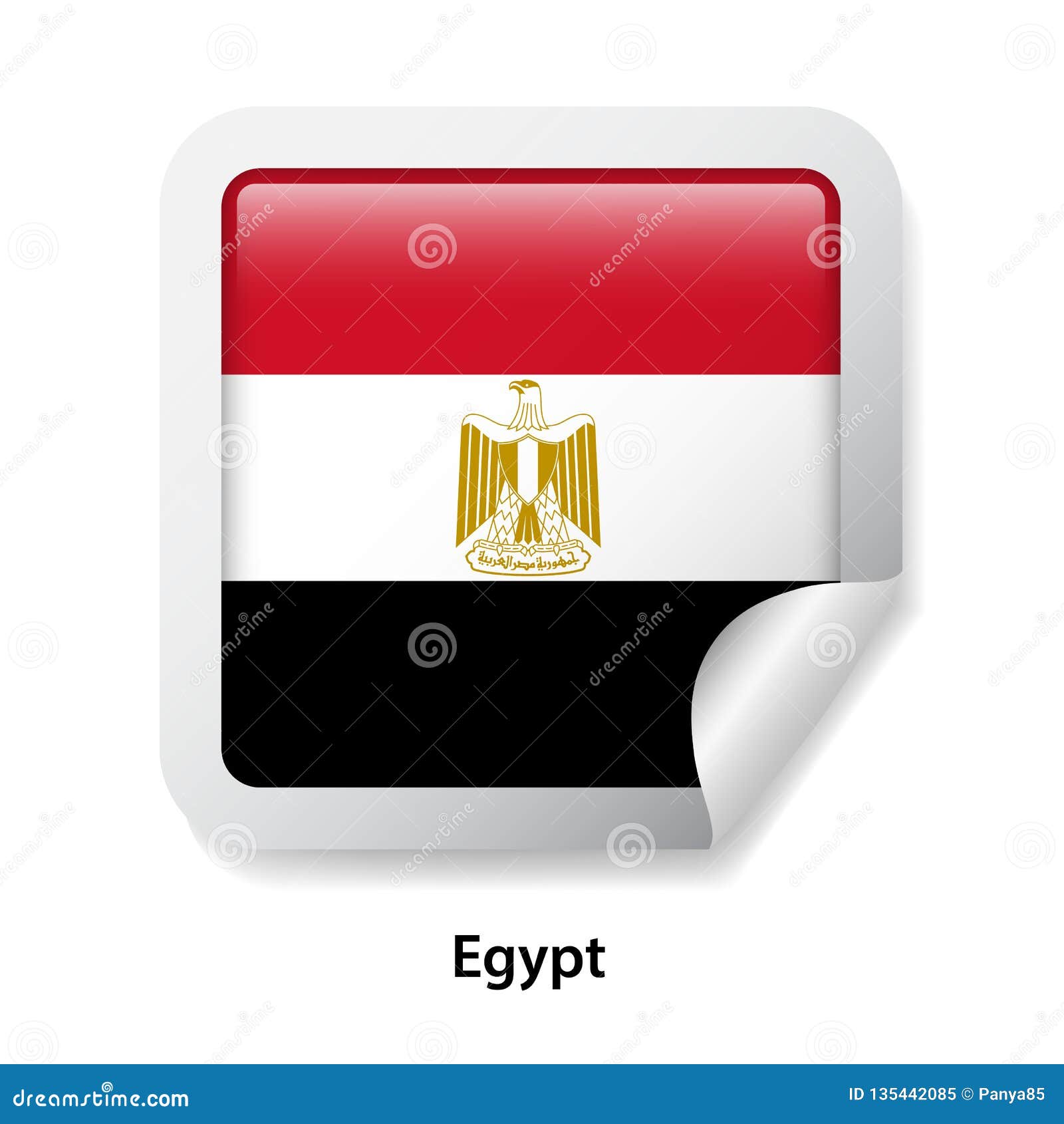Egypt Round Logos. Vector Illustration | CartoonDealer.com #205115152