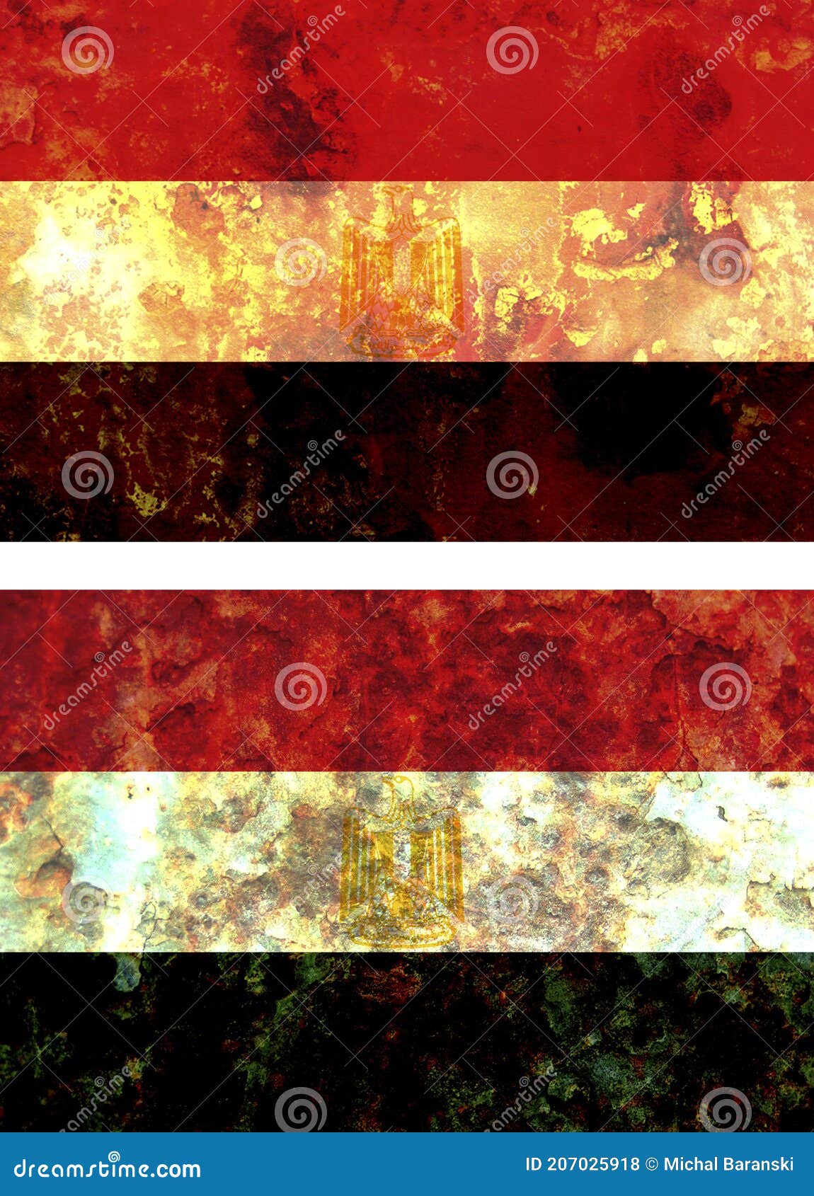 Flag of Egypt stock photo. Image of conflict, cairo - 207025918