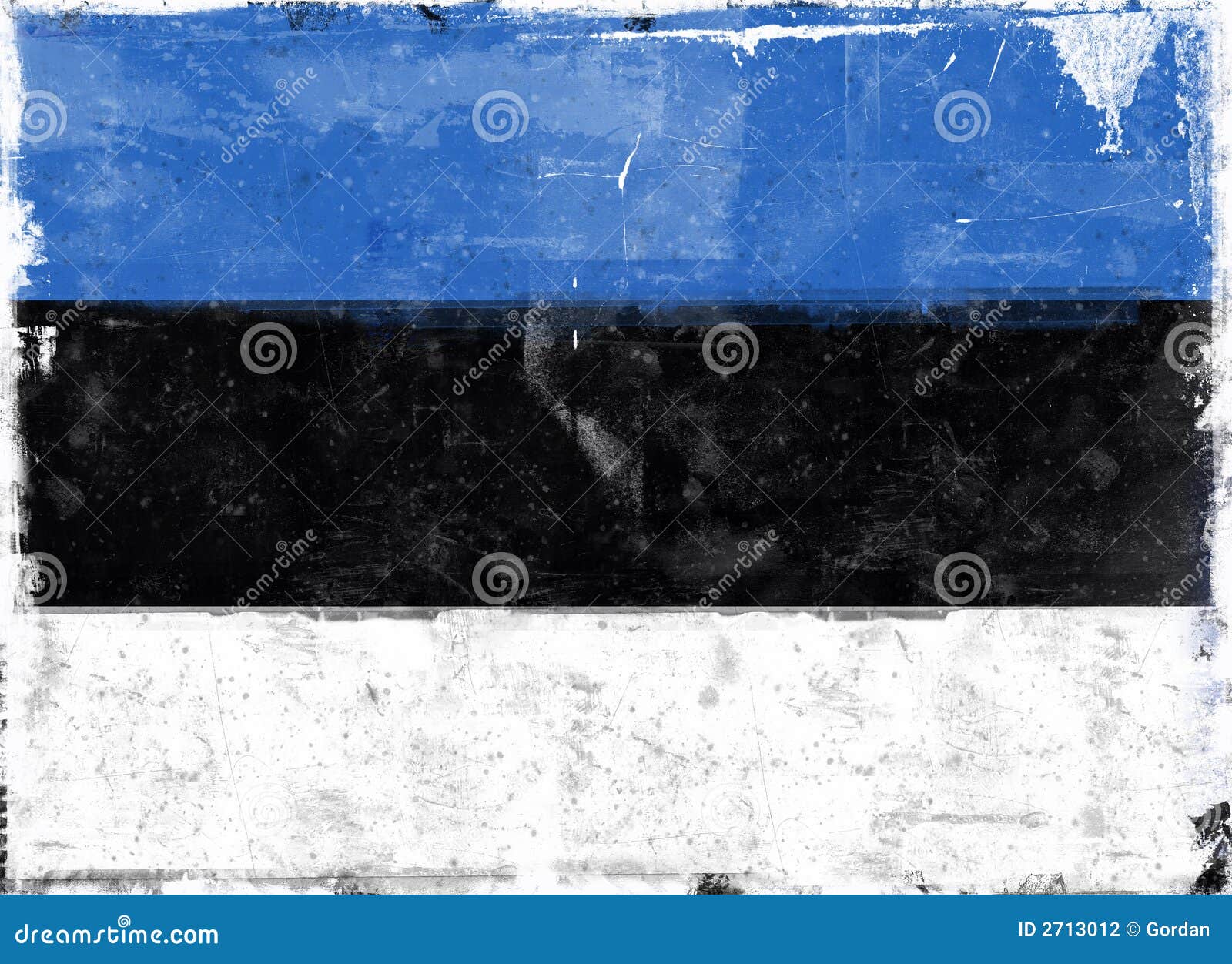 Flag of Estonia stock illustration. Illustration of estonia - 2713012