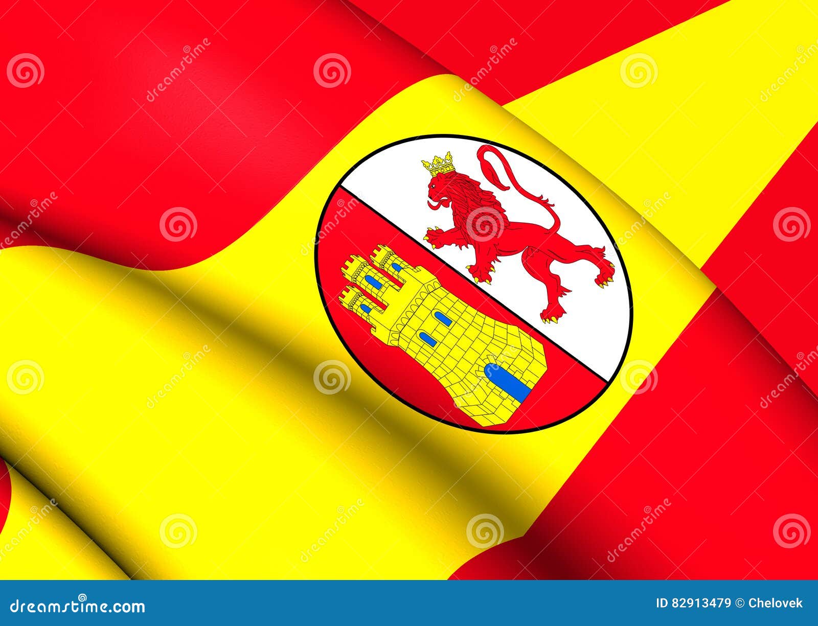 Flag of First Spanish Republic Stock Illustration - Illustration of ...