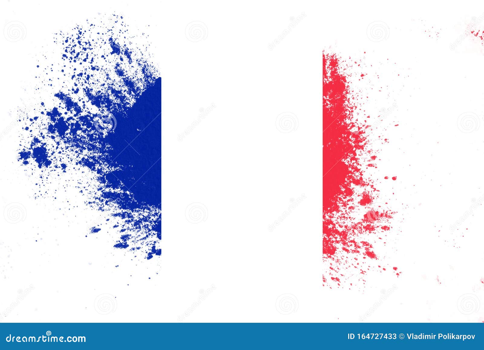 Flag of France with Texture. Template for Design Stock Image - Image of ...
