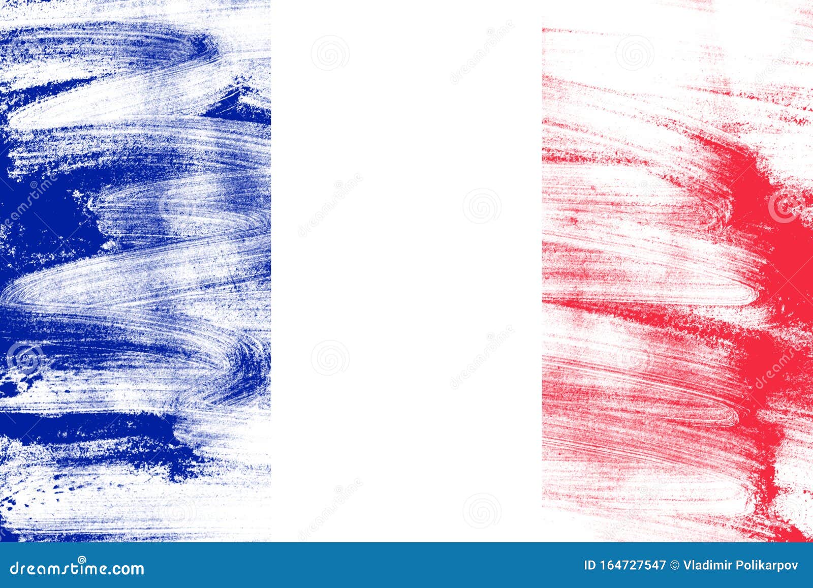 Flag of France with Texture. Template for Design Stock Image - Image of ...
